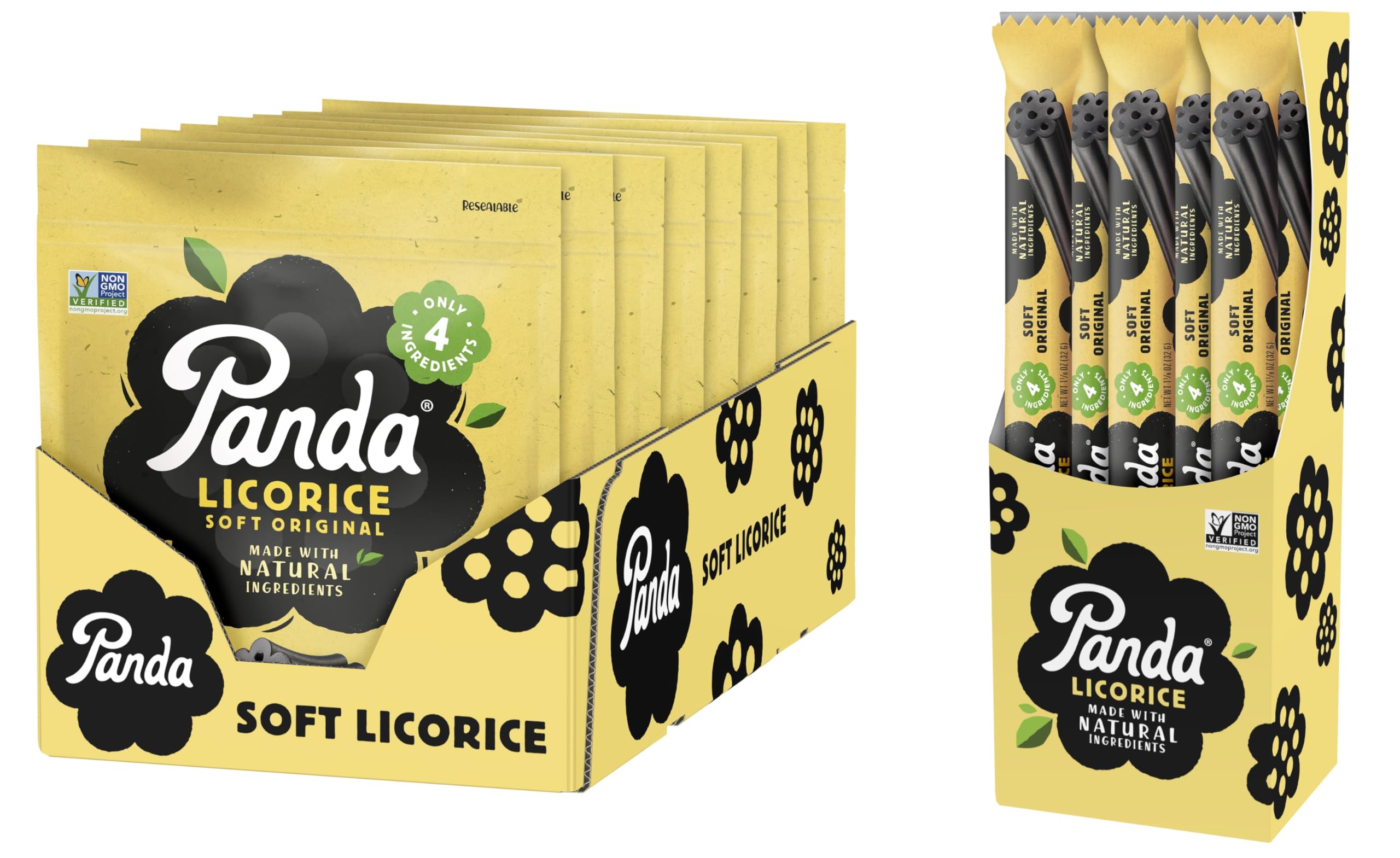 Amazon.com : Panda ® | Natural Soft Original Licorice | Pure Panda ...