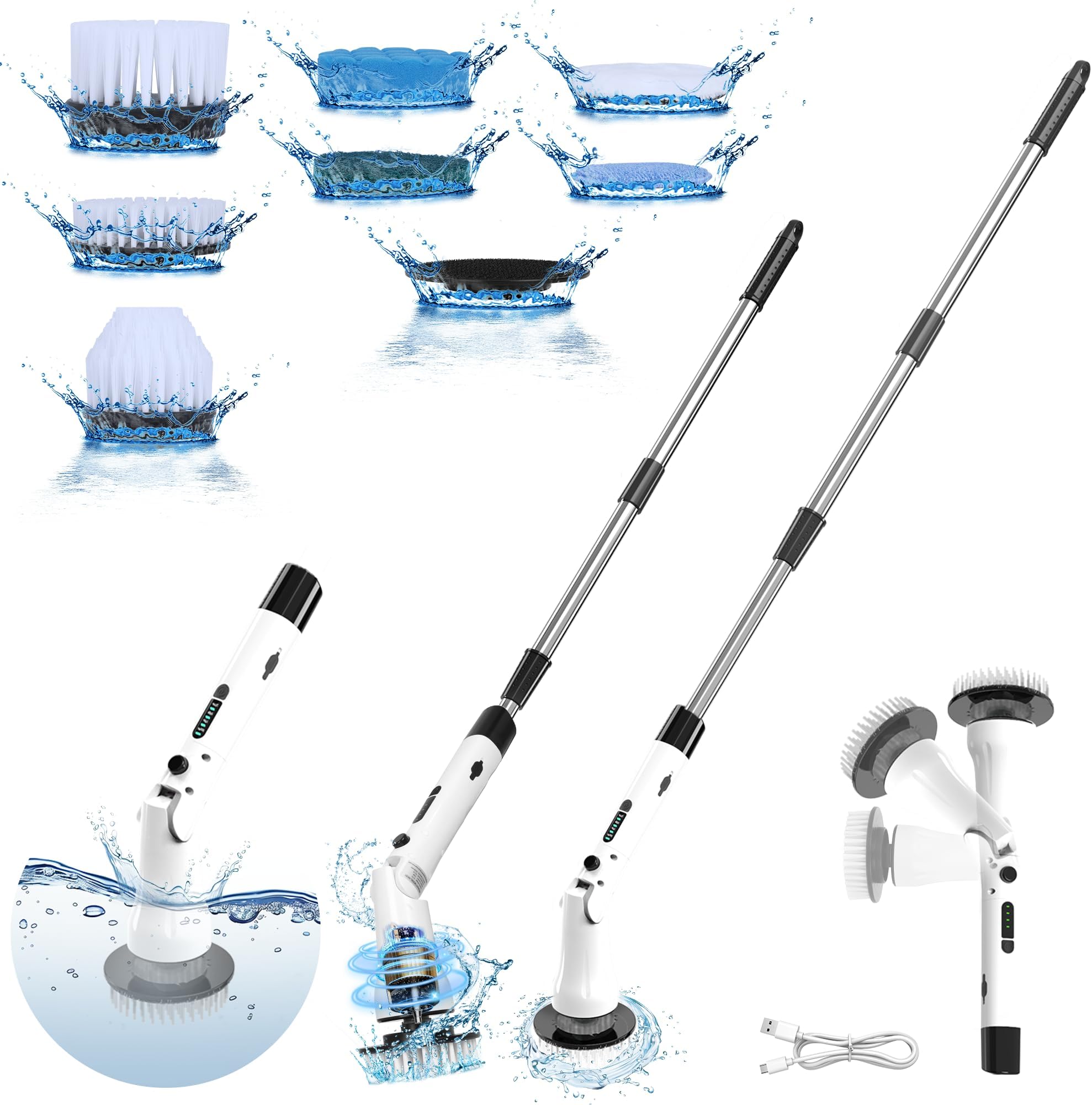 JML Hurricane Spin Scrubber: The'reach anywhere' cordless power ...