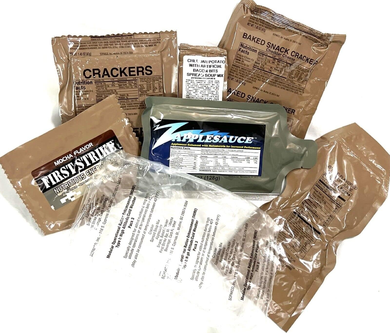 Amazon.com: Modular Operational Ration Enhancement MORE Special Forces ...