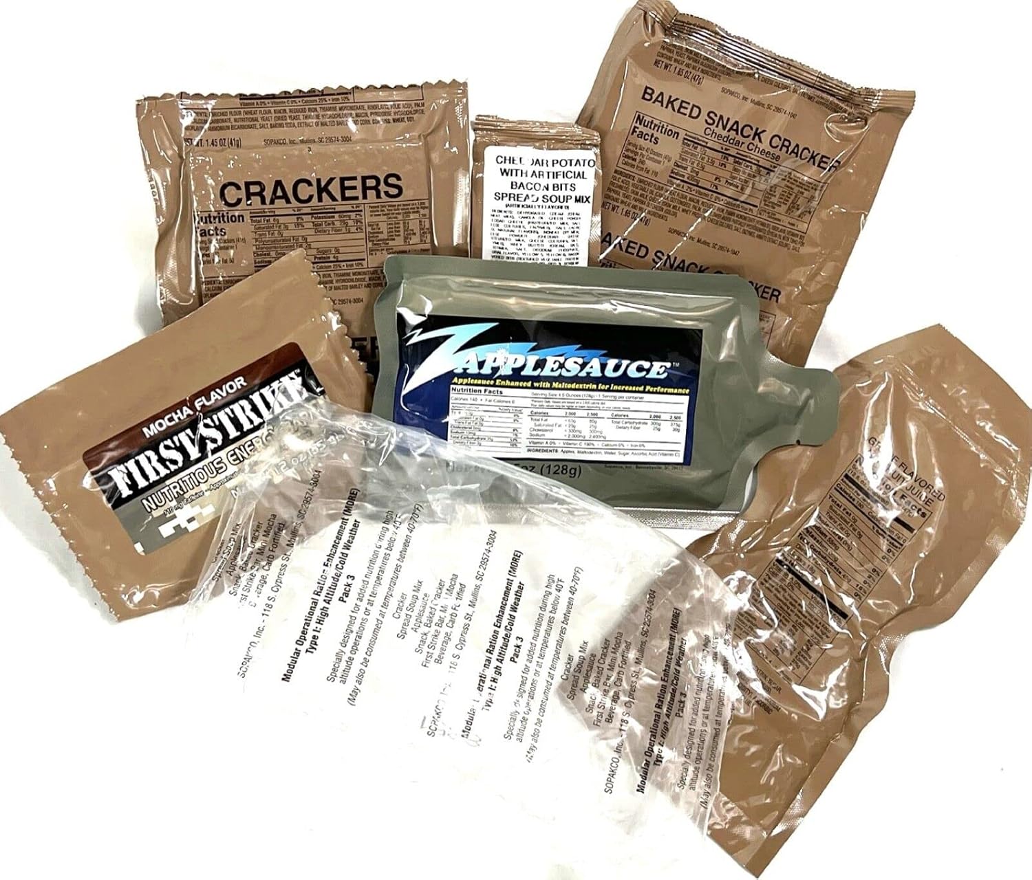 Amazon.com: Modular Operational Ration Enhancement MORE Special Forces ...