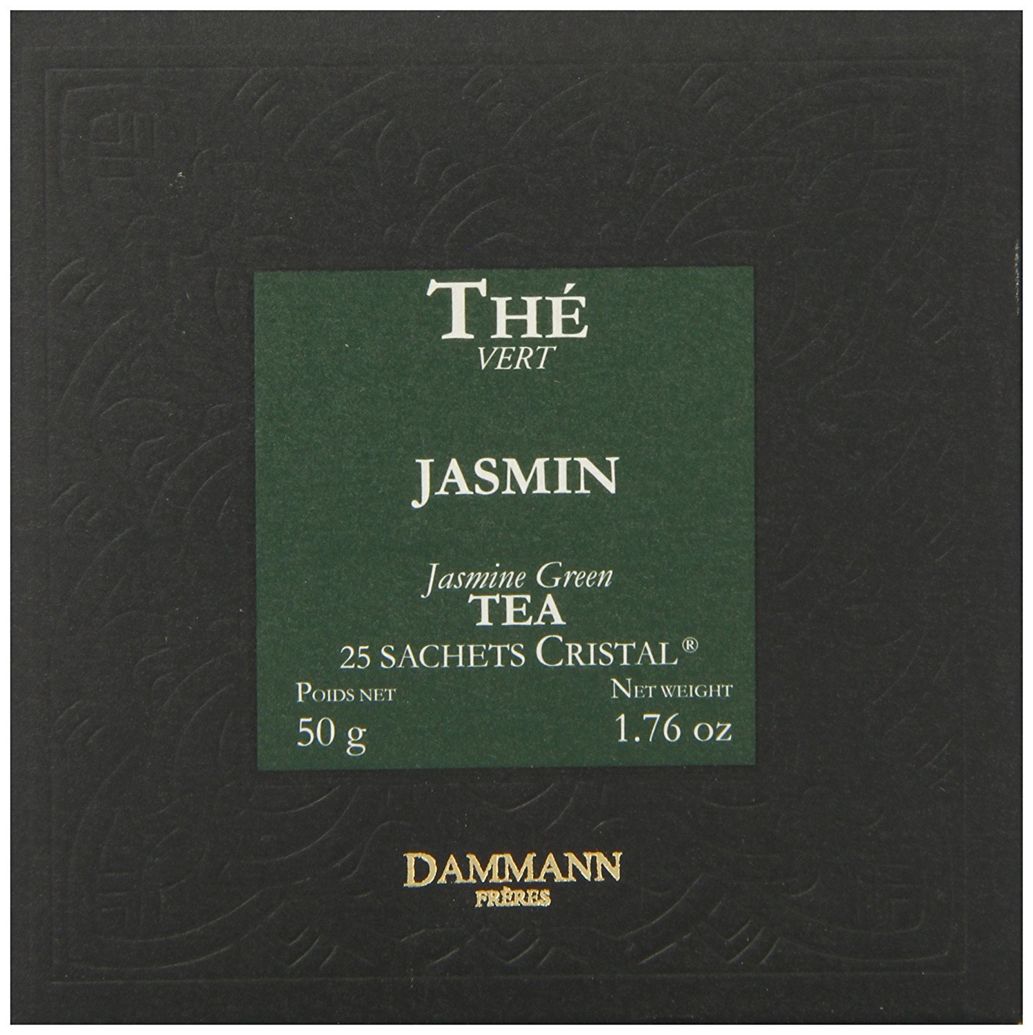 Amazon.com: Dammann Freres Sachets, Vert Au Jasmin Tea Bags, Premium ...