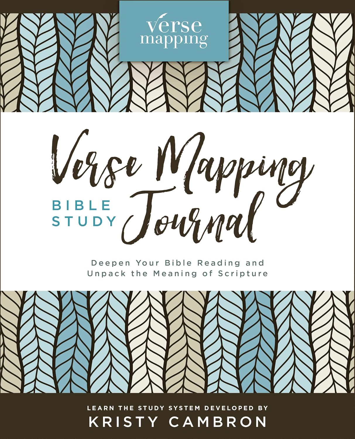 Verse Mapping Bible Study Journal: Deepen Your Bible Reading and Unpack ...