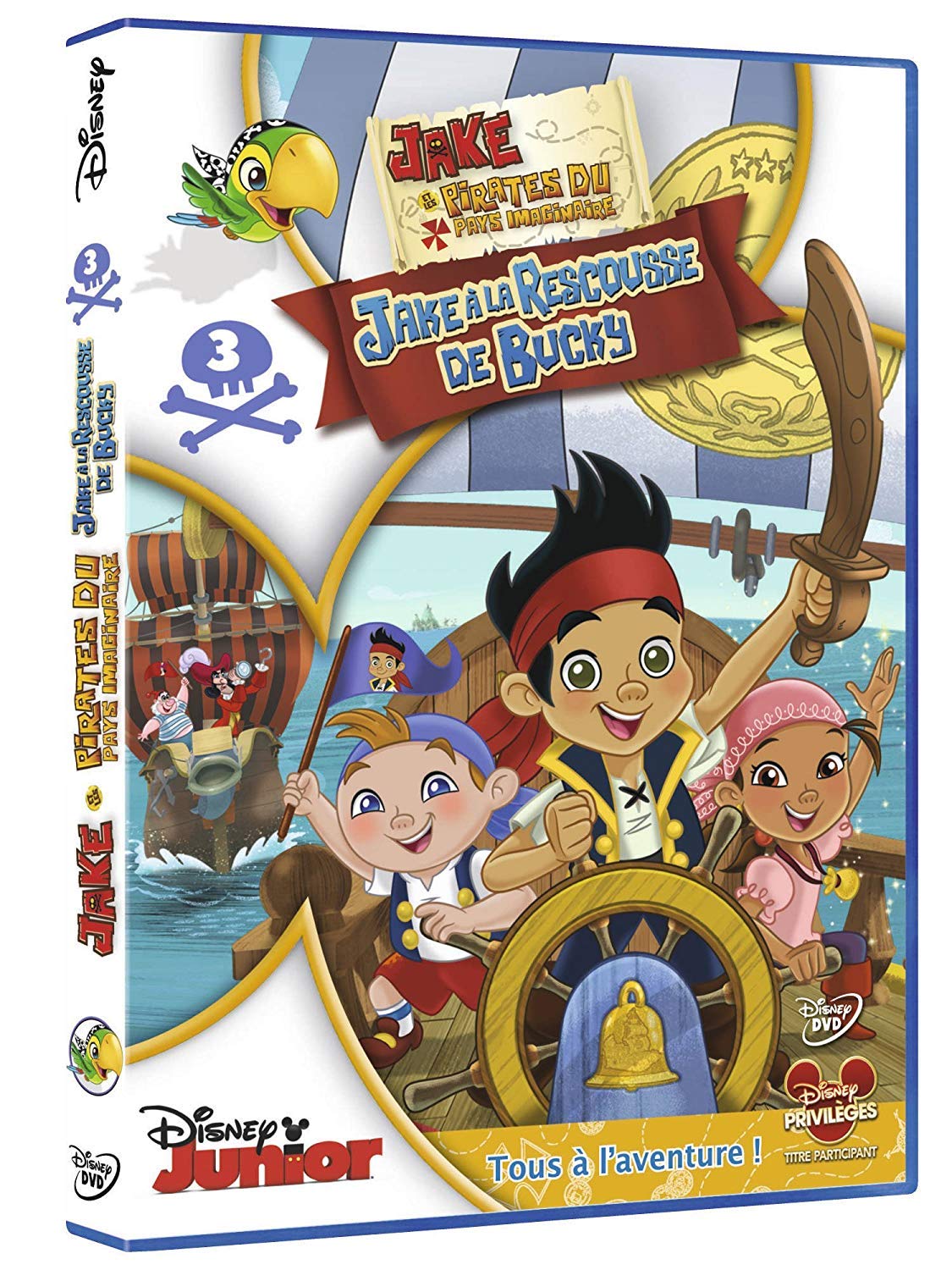Noms Des Personnages De Jake Et Les Pirates Du Pays Figurine Capitaine