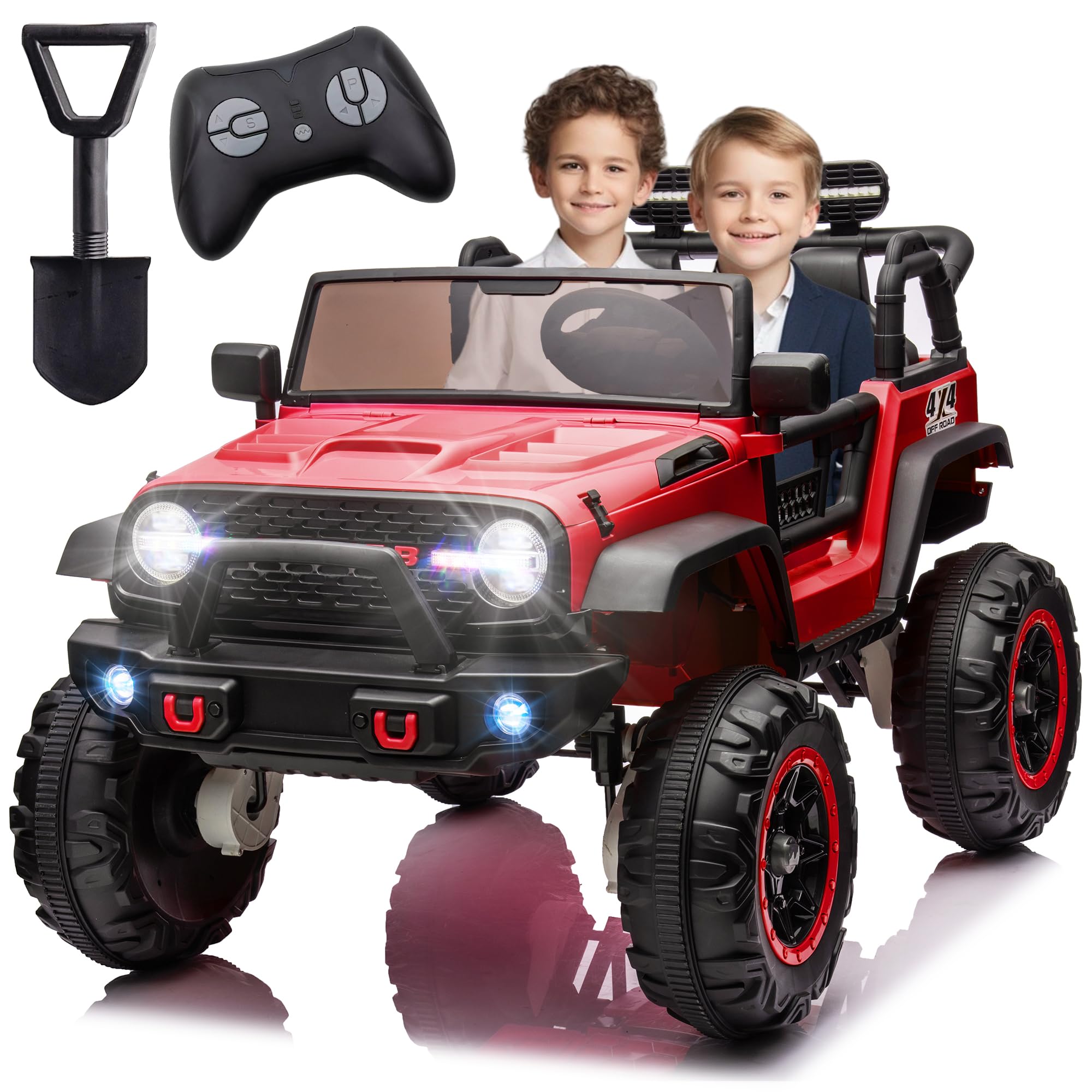 Amazon.com: 24V Kids Ride On Car Truck with Remote Control & 20" Extra ...