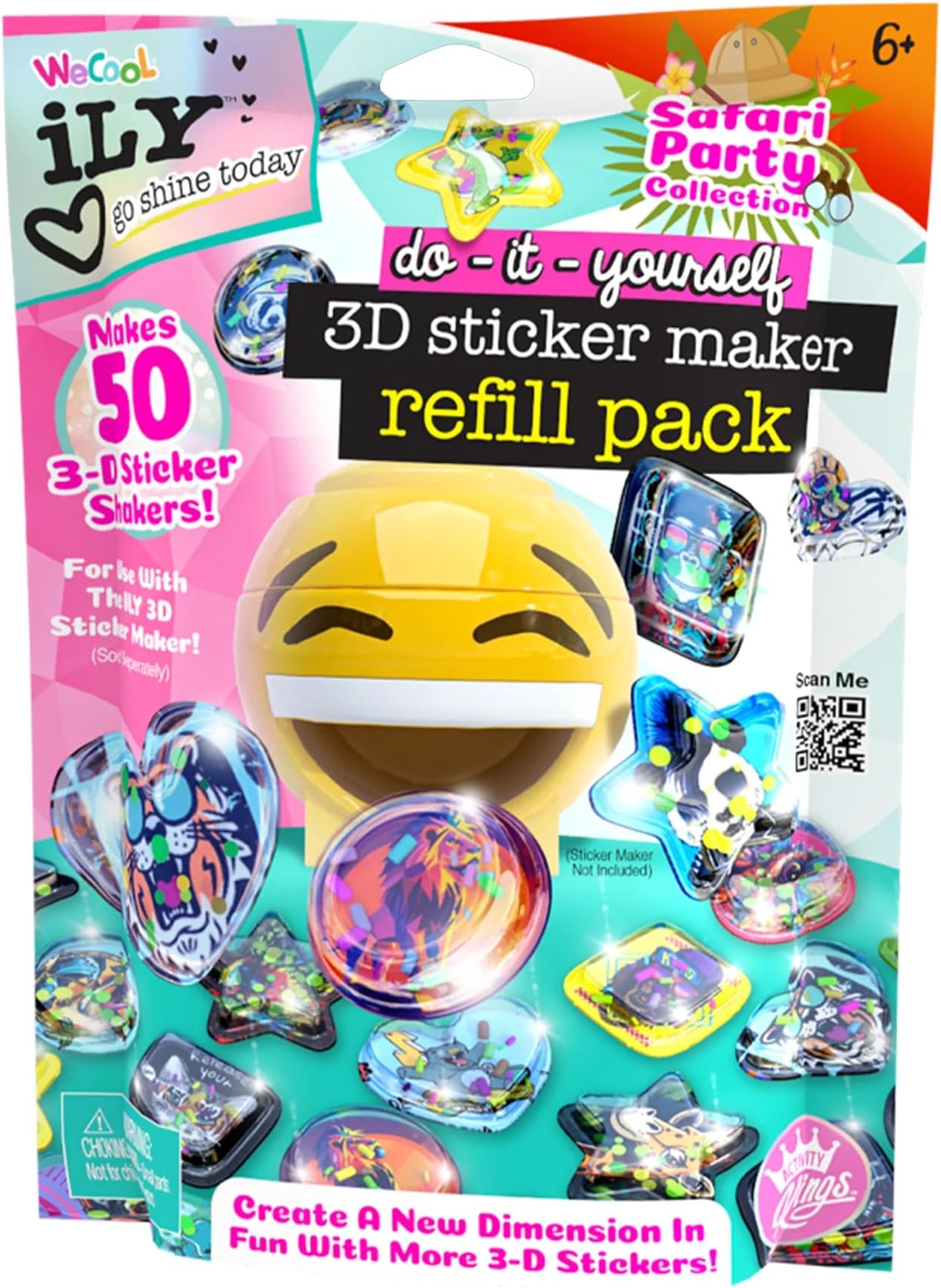 Amazon.com: 3D Sticker Maker Kit for Girls and Boys, DIY Arts and ...