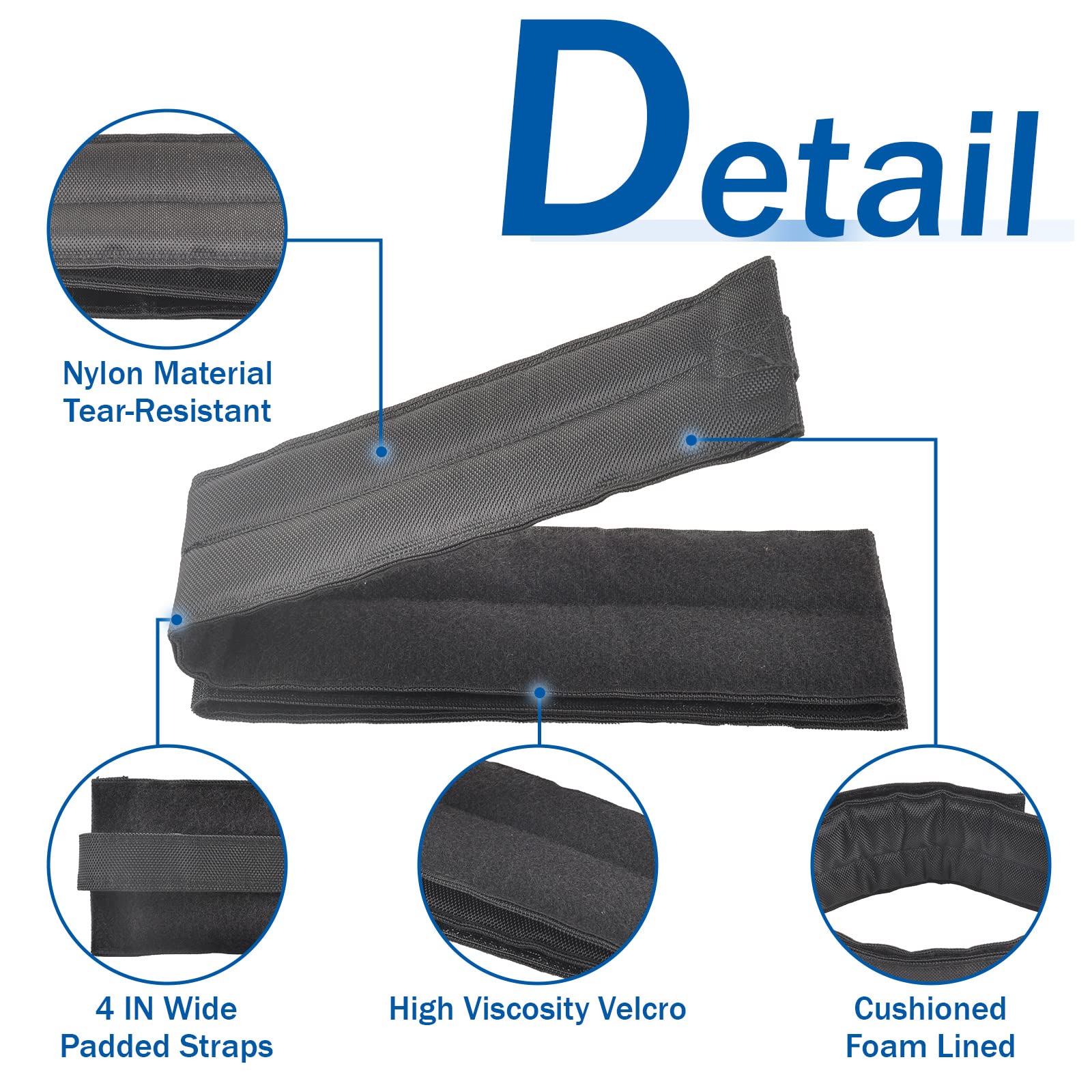 Snapklik.com : Drywall Stilt Straps,Pair Of Extra Comfort Thick Padded ...