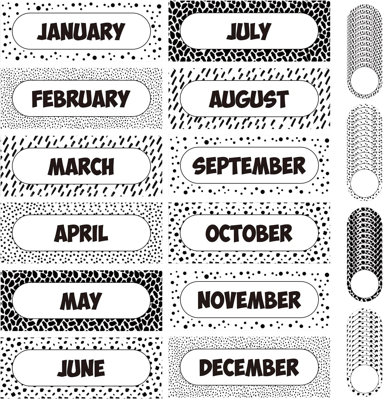 Amazon.com : Creative Teaching Press Core Decor Months of The Year Mini ...