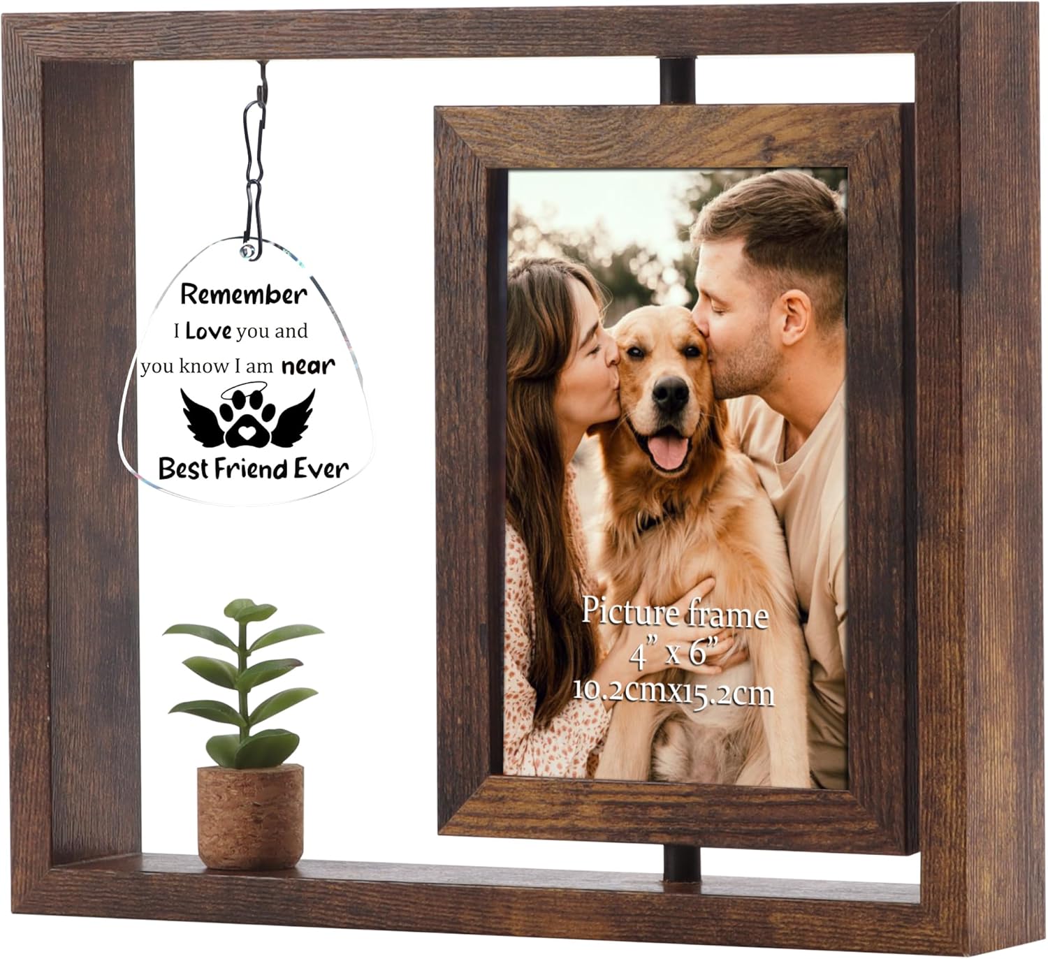 Amazon.com: Vasemouh Pet Memorial Frame Gift for Loss of Dogs, Dog ...