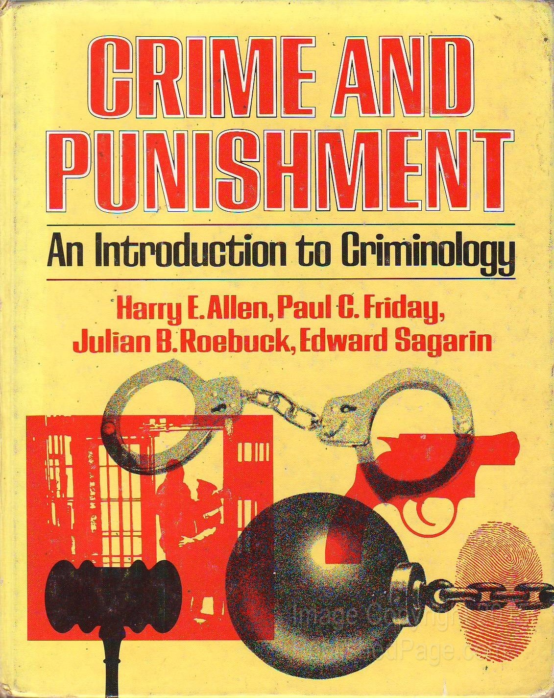 CRIME AND PUNISHMENT (Introduction to Criminology): Harry E. Allen ...