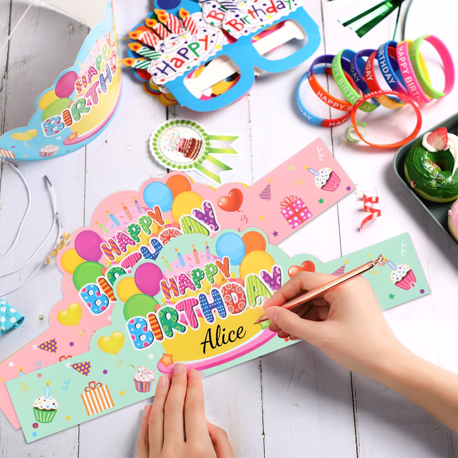 Snapklik.com : Yunsailing 144 Pcs Birthday Classroom Party Supplies 36 ...