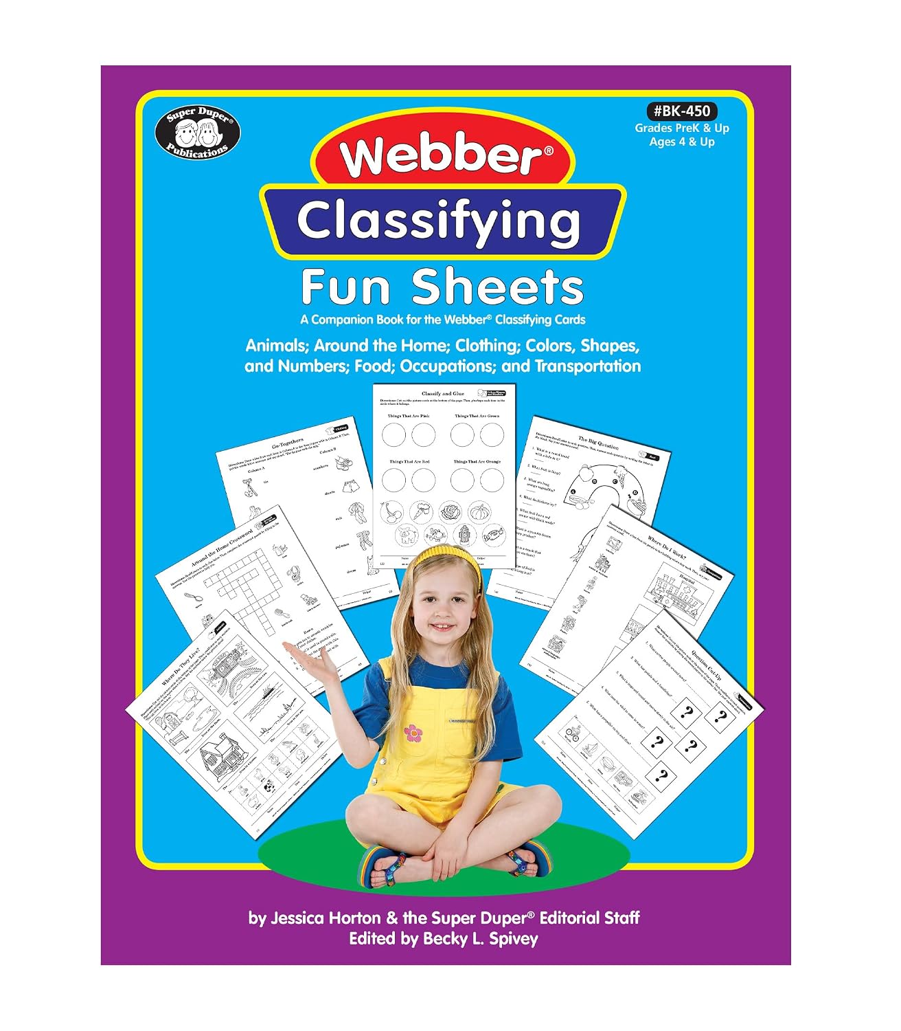 Super Duper Publications | Webber® Classifying Fun Sheets A Companion ...