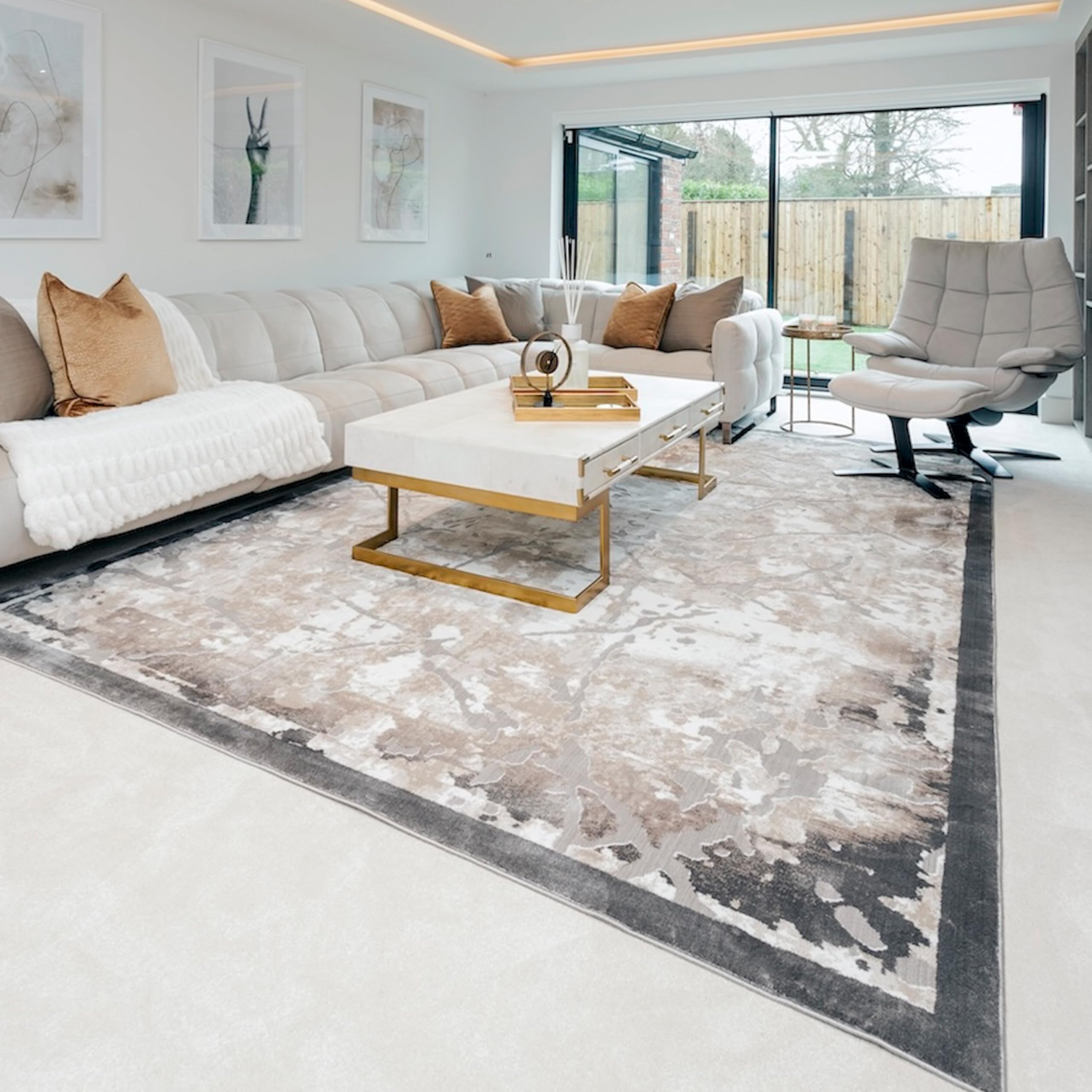 London Rug Company by Dawn Ward - Rugs for Living Room 160x230cm ...