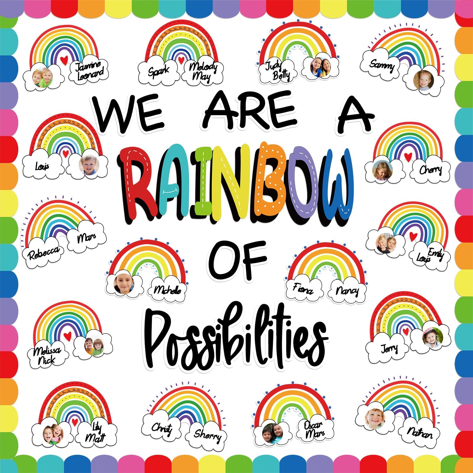 Amazon.com: 82 Pcs Motivational Classroom Bulletin Board Set Classroom ...