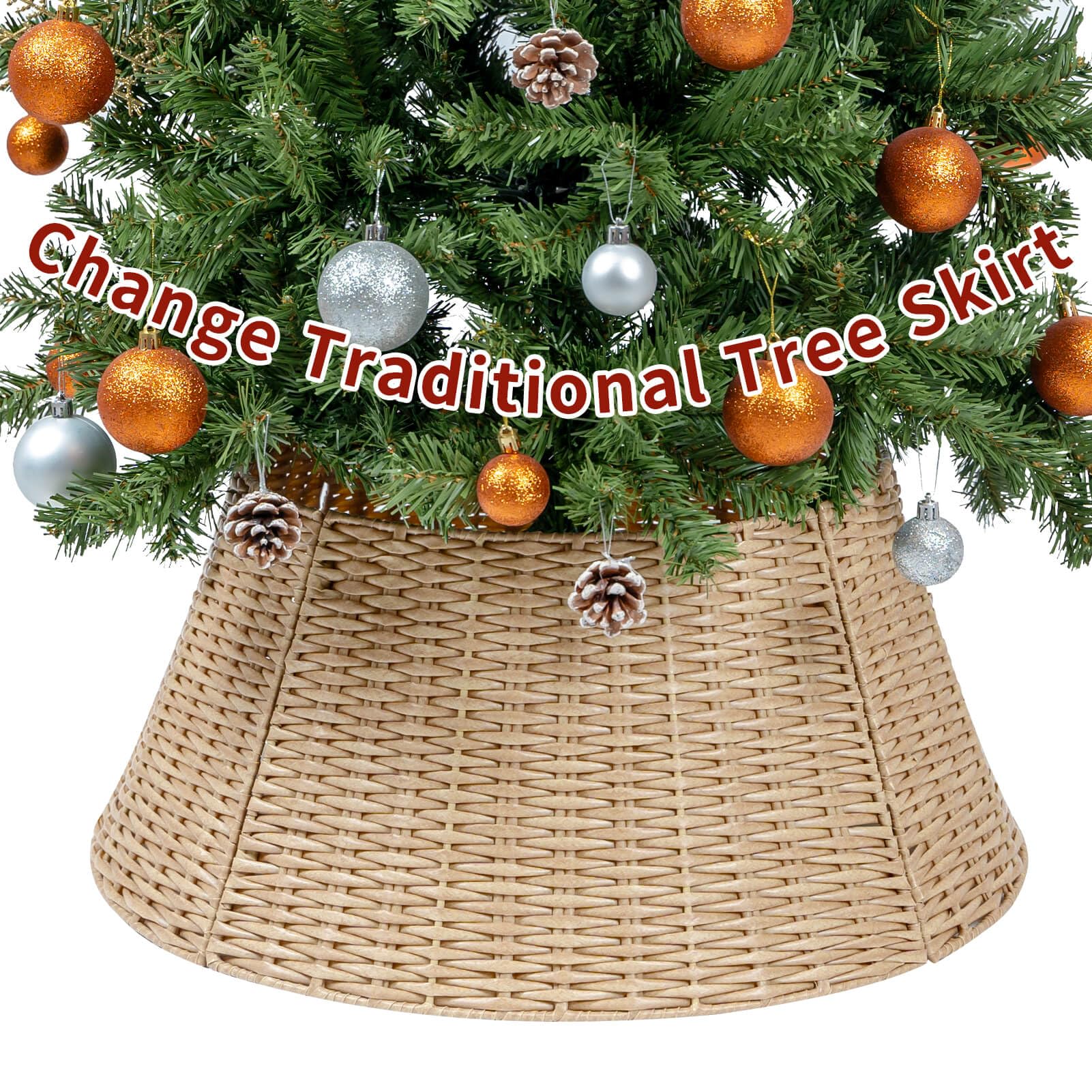 Snapklik.com : Christmas Tree Collars,22.83in Christmas Tree Skirt ...