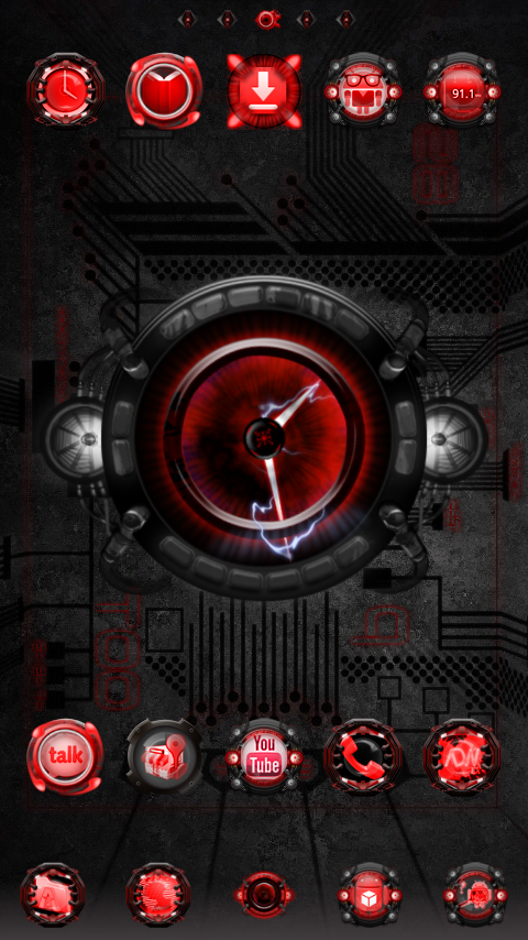 Ultimate BIONIC Clock Widget + Wallpaper Pack - App on Amazon Appstore