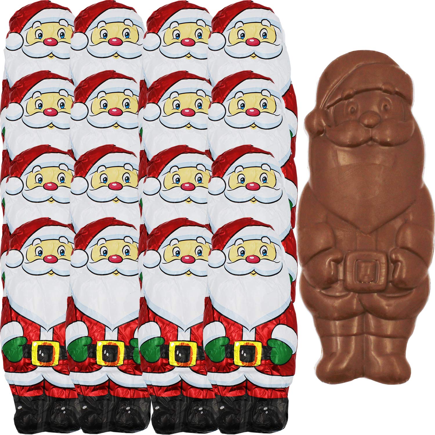 Snapklik.com : Fruidles Large Christmas Chocolate Santa Holiday Treats ...
