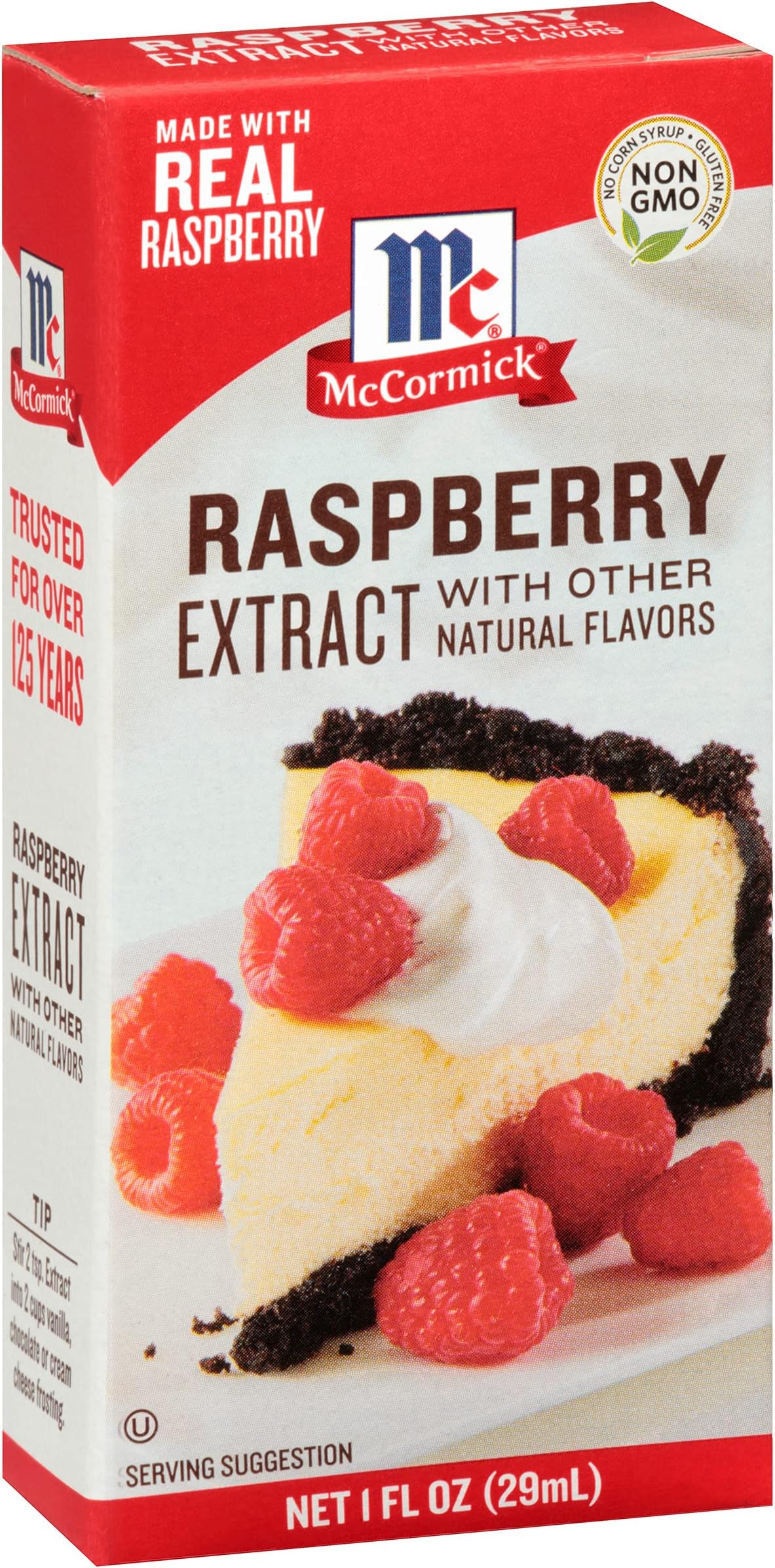 Amazon.com: McCormick Raspberry Extract With Other Natural Flavors, 1 ...