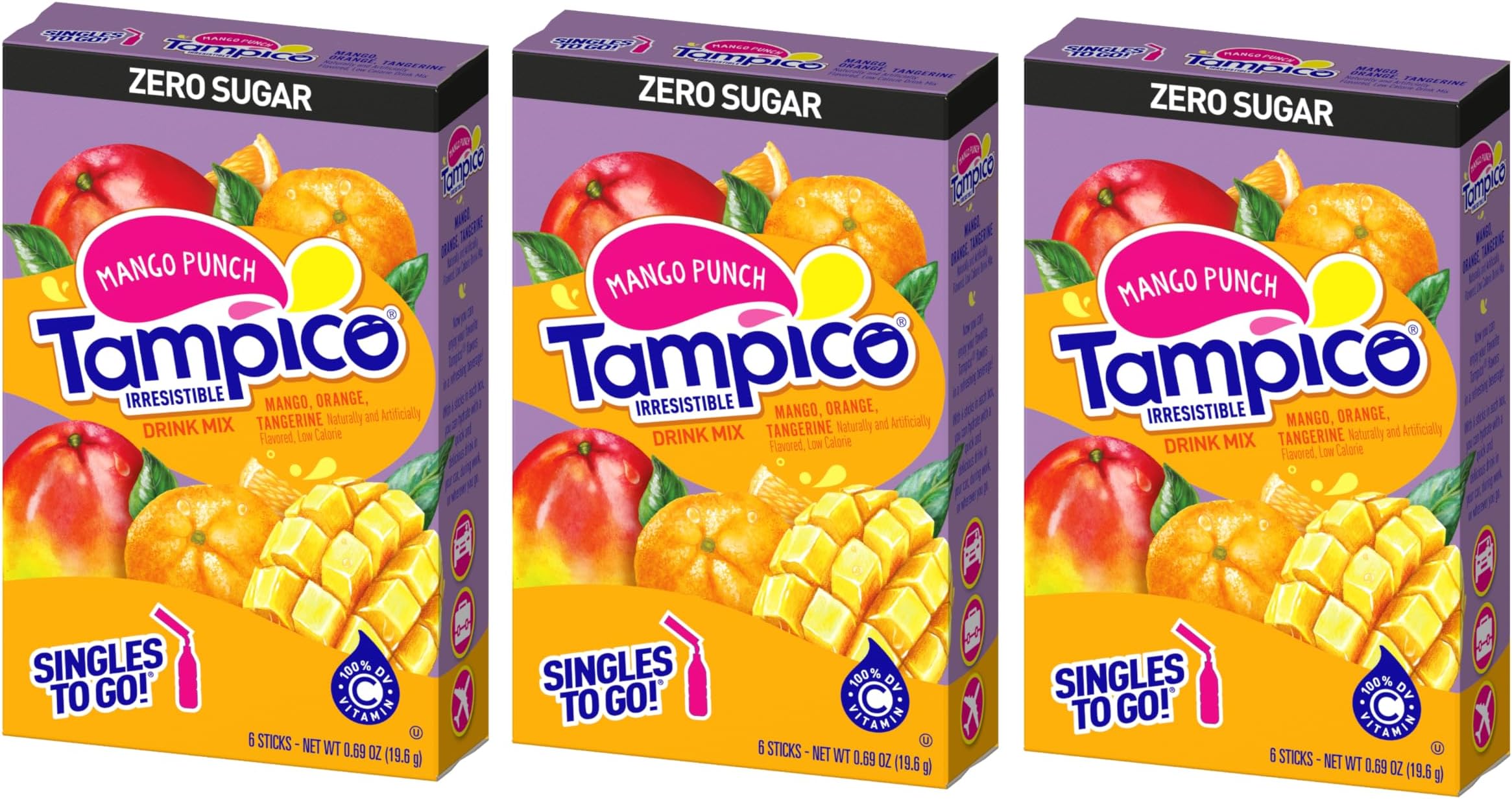 Amazon.com : Tampico Citrus Punch, 10 OZ, Naturally Flavored (Pack-12 ...