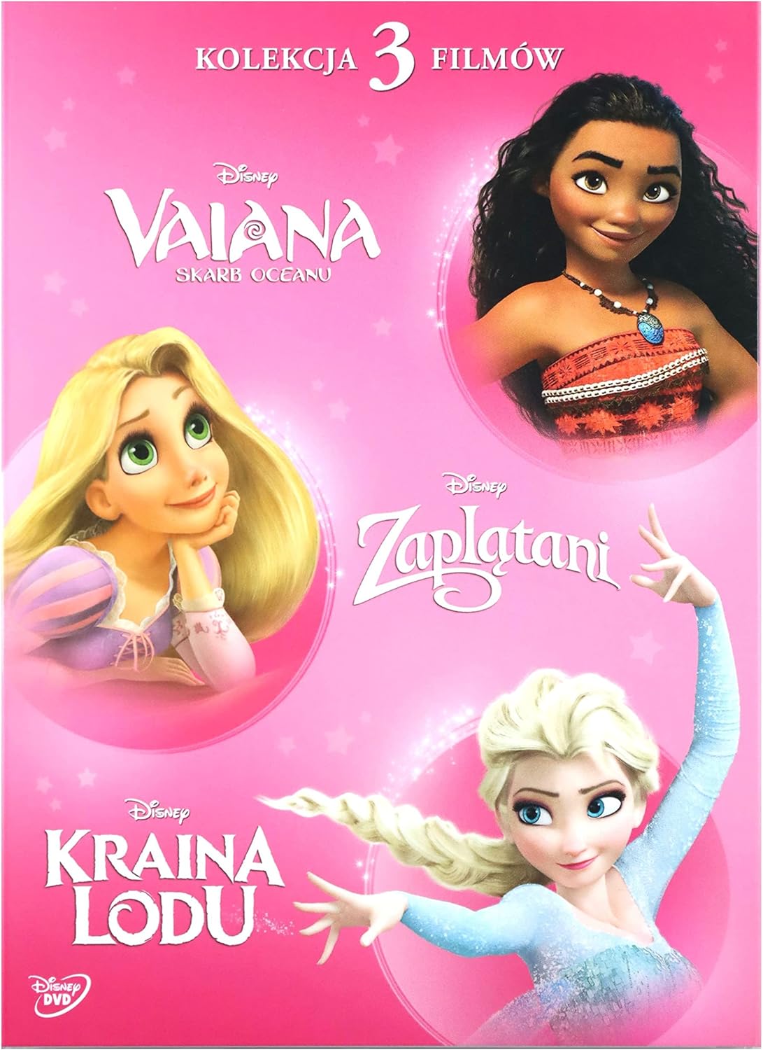 Amazon.co.jp: Disney's Princess: Moana / Tangled / Frozen (English ...