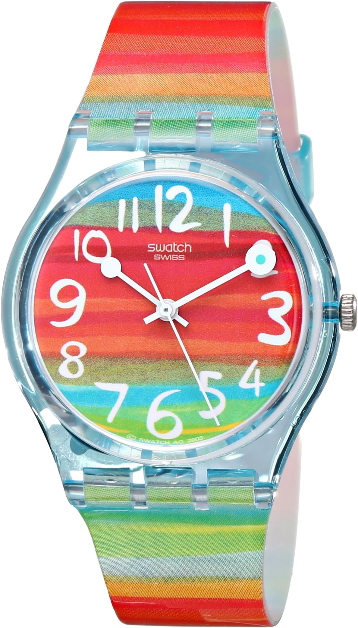 Amazon.co.jp: [スウォッチ] 腕時計 スウォッチ SWATCH MONTHLY DROPS GE725 ブルー : ファッション