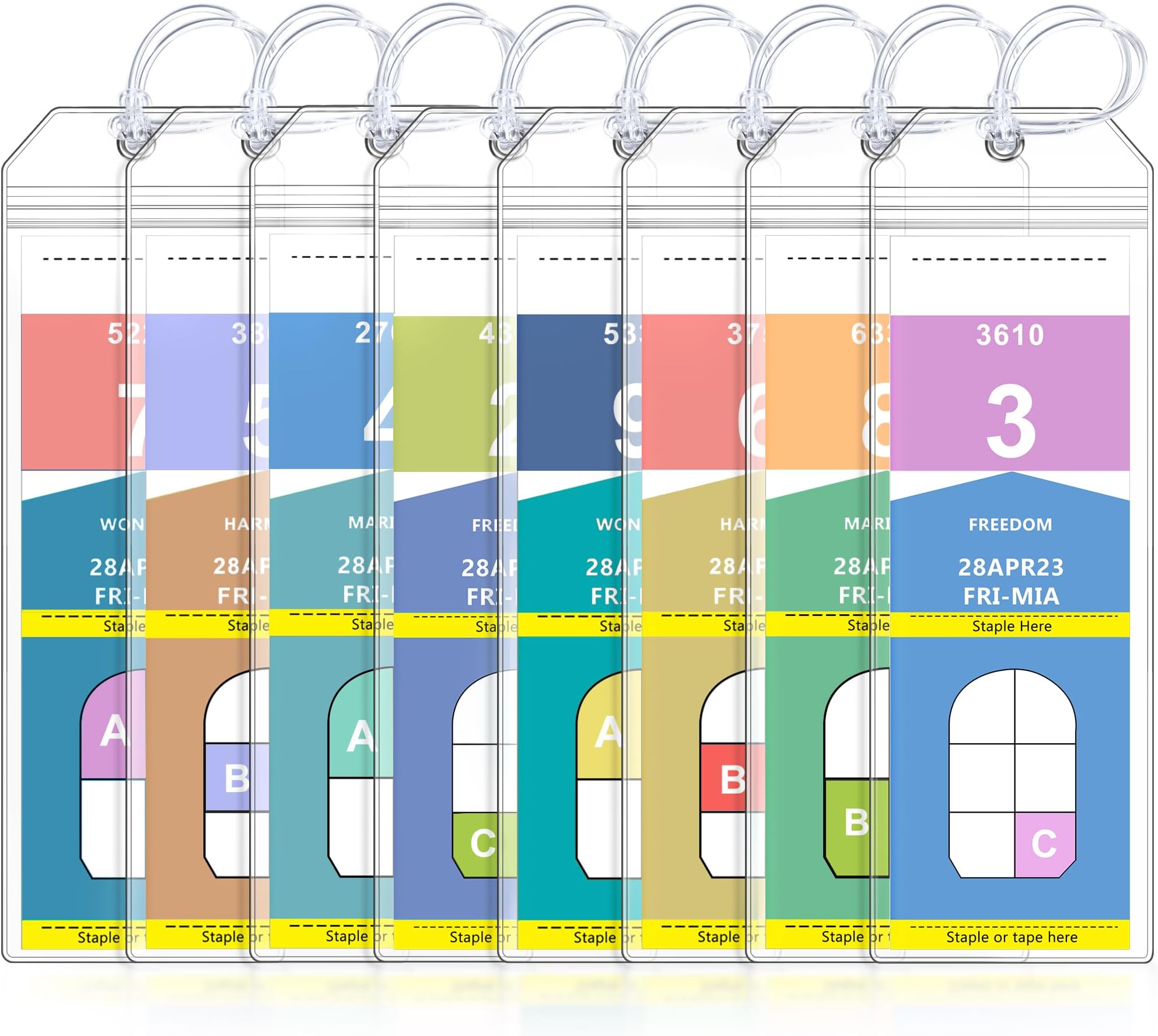 Amazon.com: 10Pack Luggage Tags for Cruise Ships - Compatible with ...