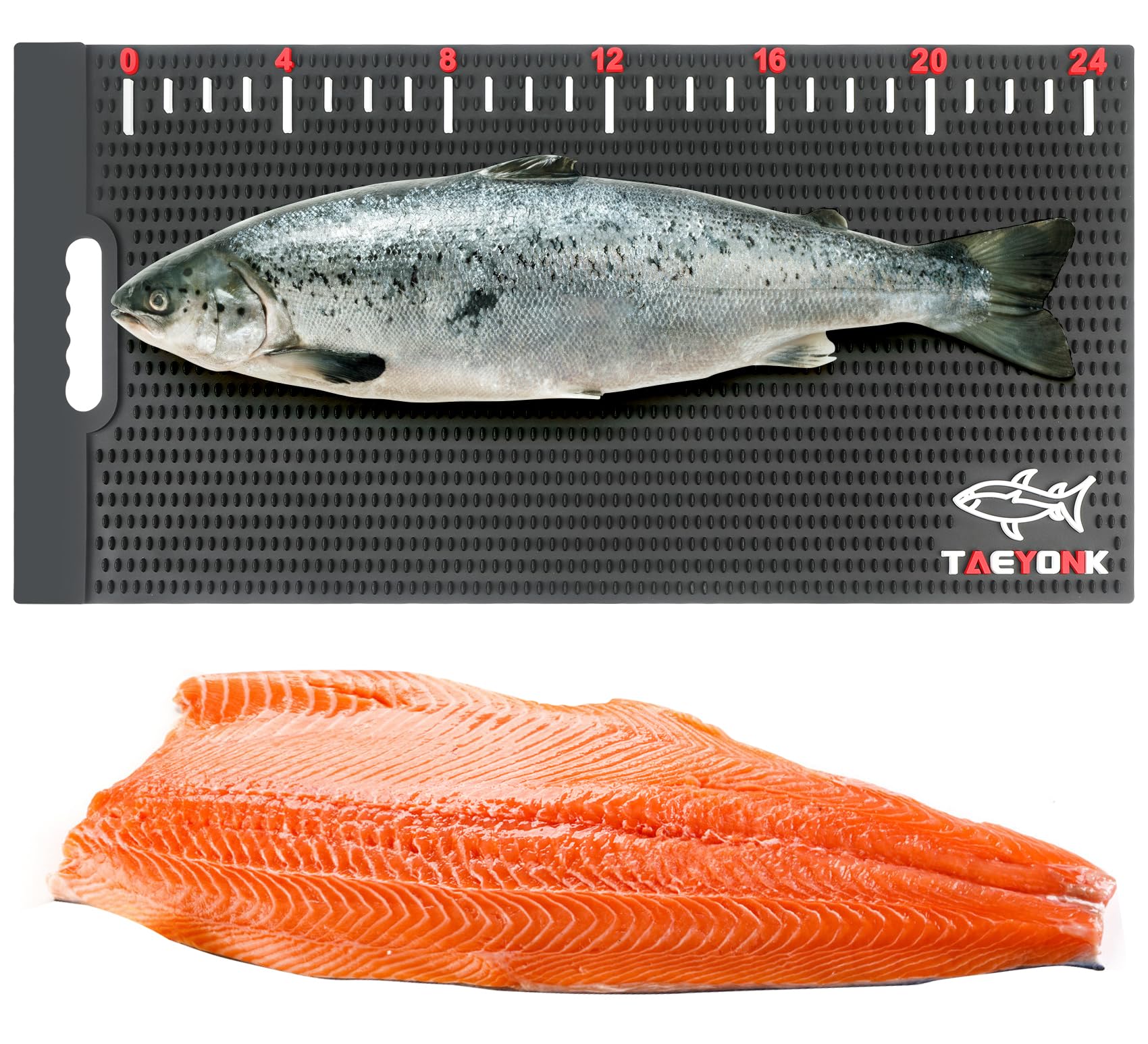 Amazon.com : Fish Fillet Mat, Portable Fish Cleaning Mat with Fish ...