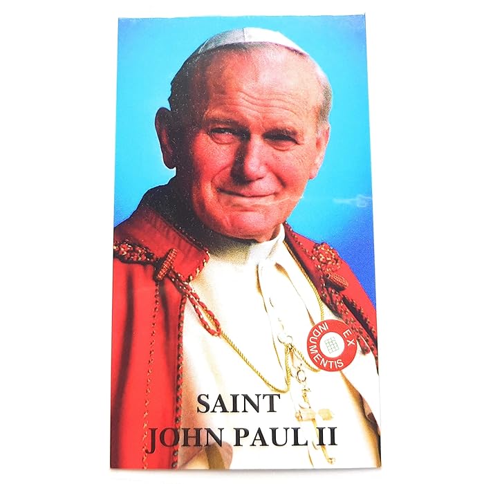 Buy relic card 3rd Class of Saint John Paul II JP2 Karol Wojtyla Patron ...