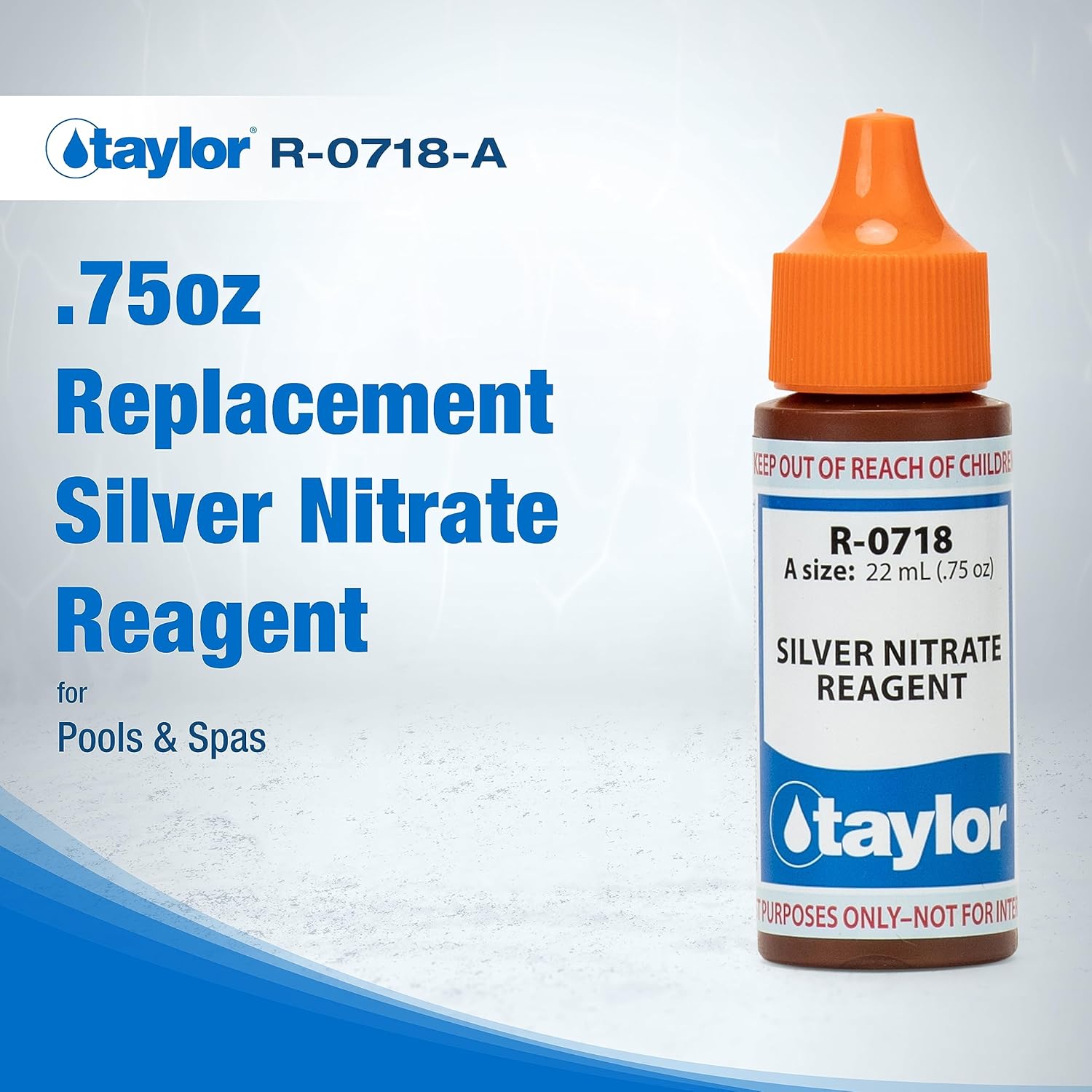 TAYLOR TECHNOLOGIES INC R-0718-A – NITRato de plata reactivo de 34 ...