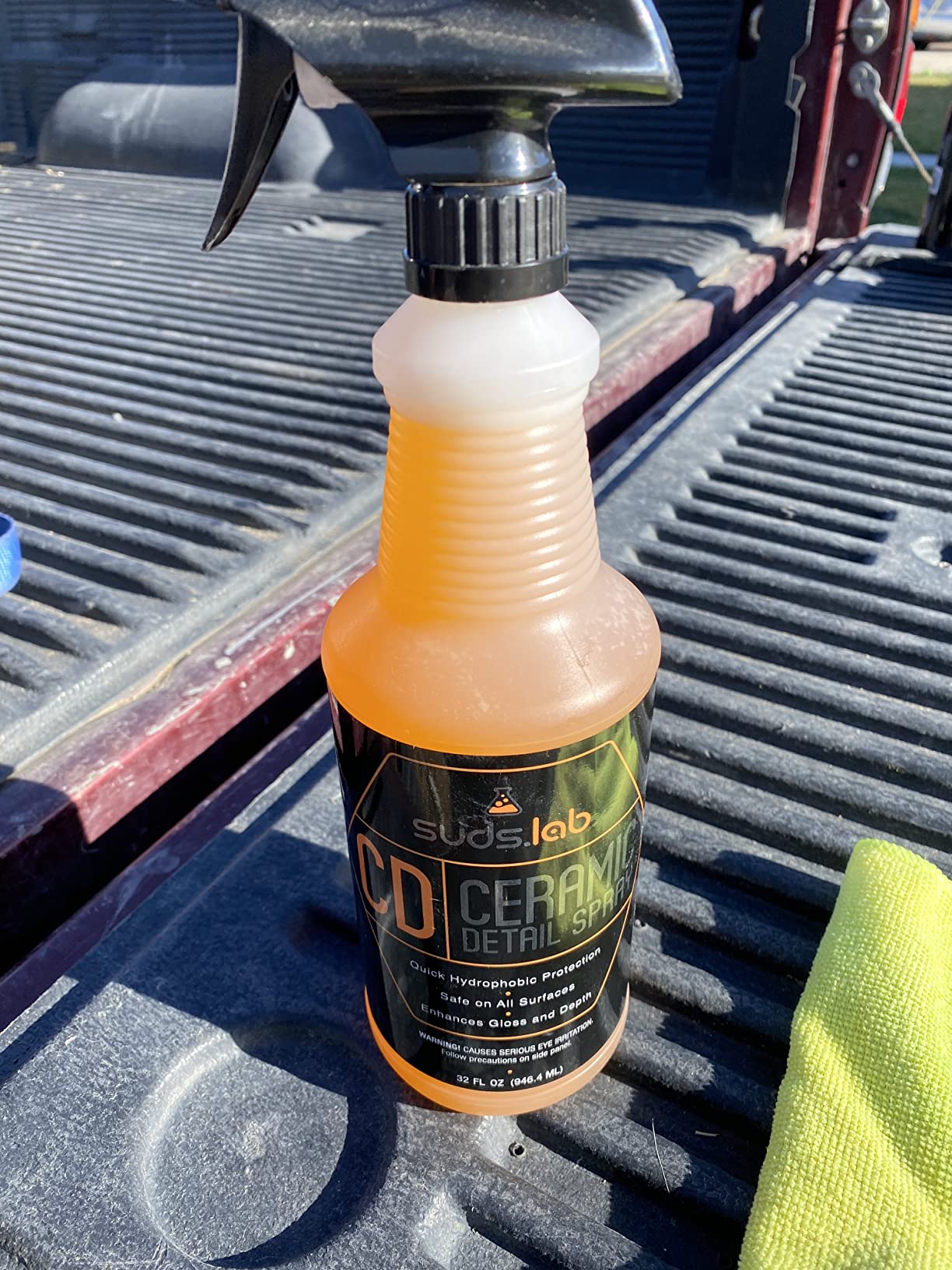 Amazon.com: Suds Lab CD Ceramic Detail Spray, Sealant And Wax ...