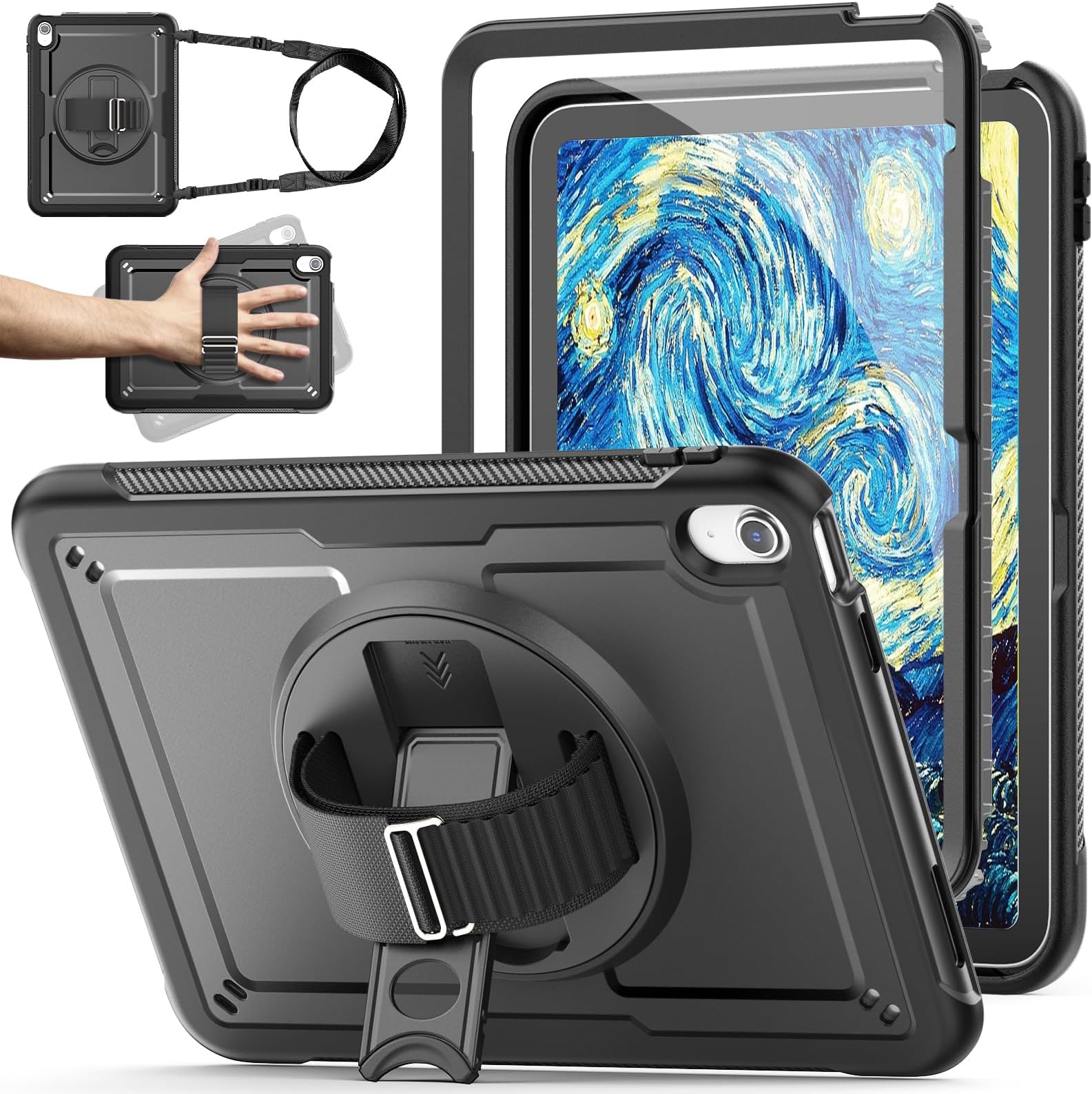 Amazon.com: Case for iPad (A16) 11th/10th Generation 11/10.9 Inch 2025/ ...