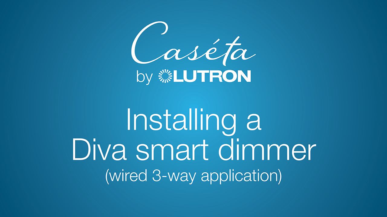 Watch Diva Smart Dimmer Install ﹙Wired 3-Way﹚ on Amazon Live