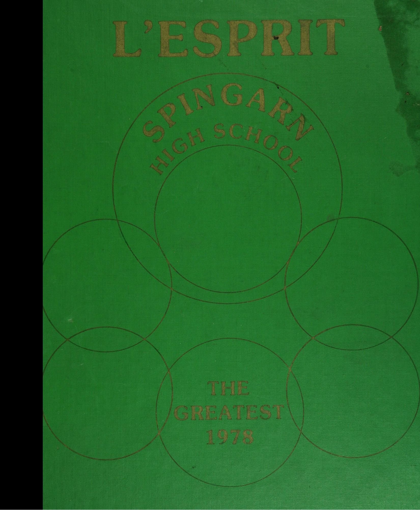 (Reprint) 1978 Yearbook: Spingarn High School, Washington, District of ...