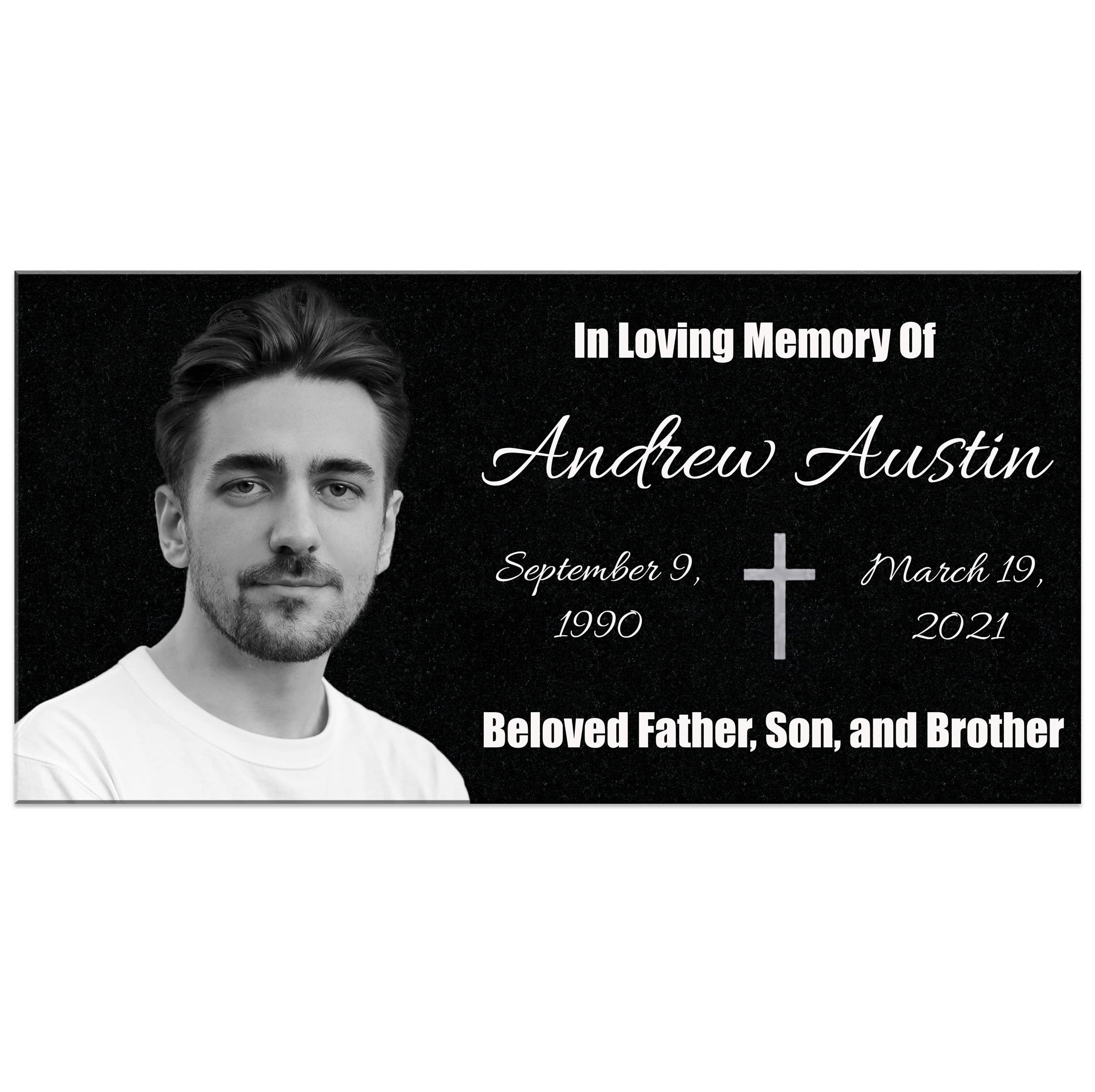 ADFSTONE Memorial Plaques For Outdoors Personalized Tiny Headstone adfstone-memorial-plaques-for-outdoors-personalized-tiny-headstone