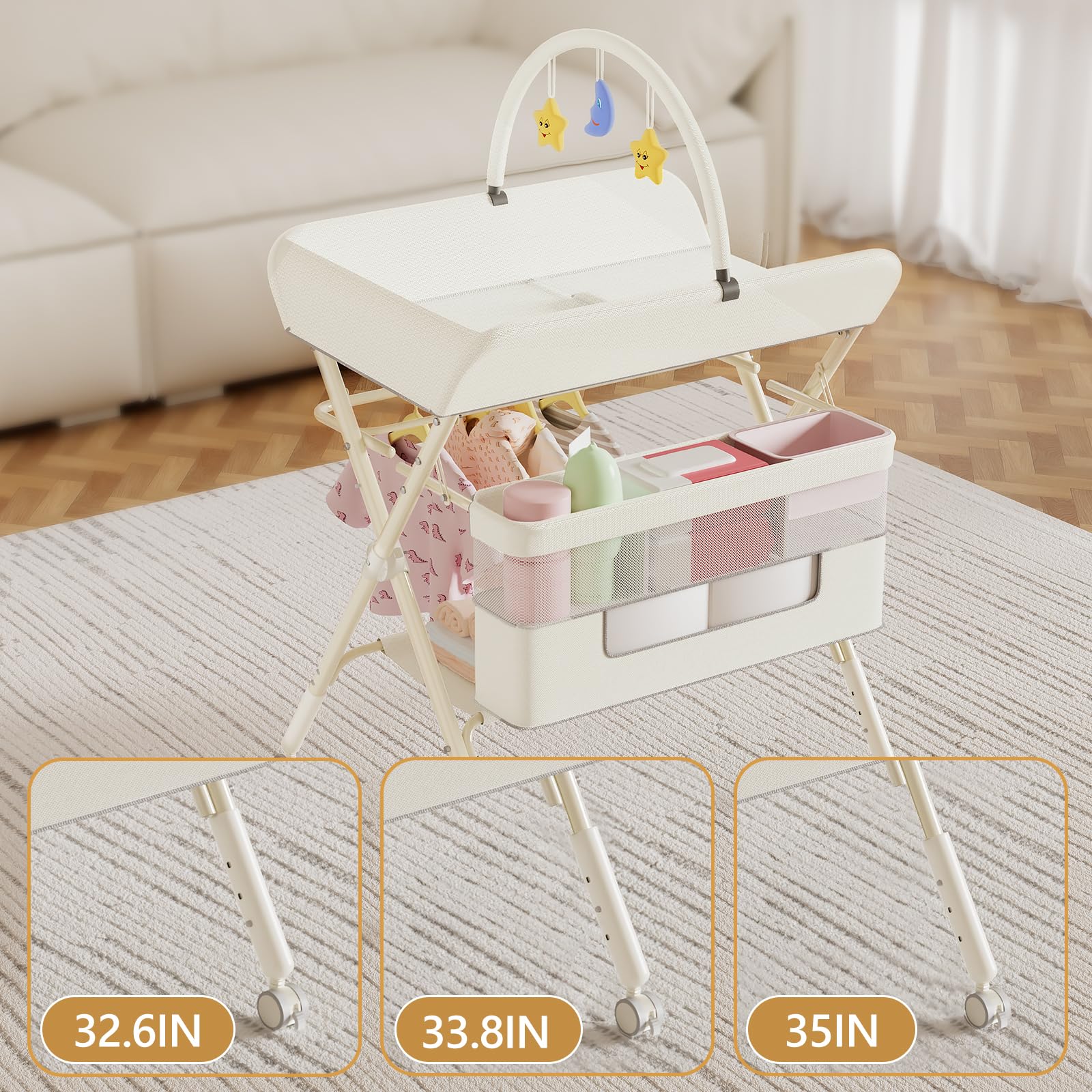 Snapklik.com : Baby Changing Table, Portable Diaper Changing Table ...