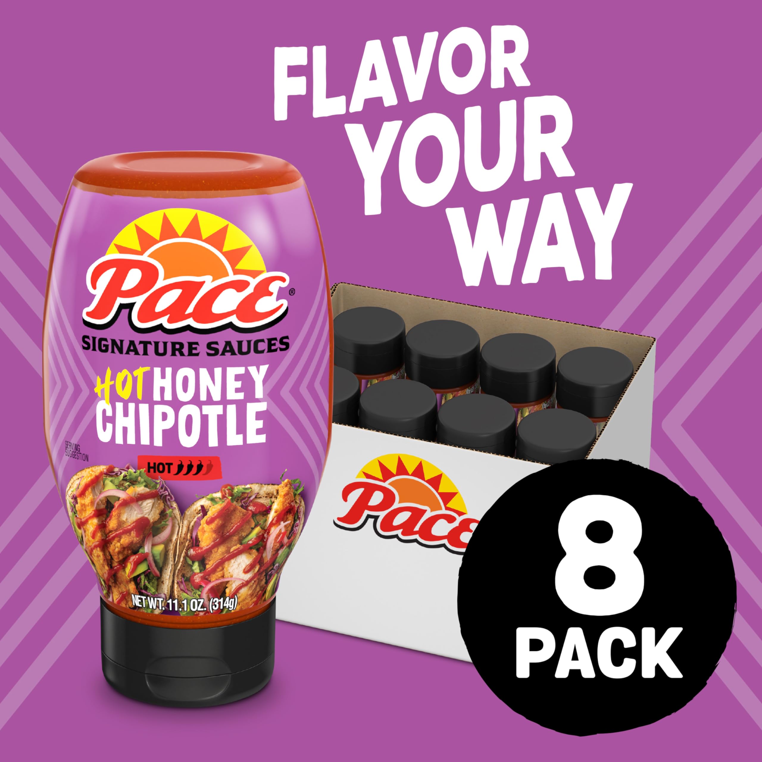 Snapklik.com : Pace Hot Honey Chipotle Signature Sauce, 11.1 Oz