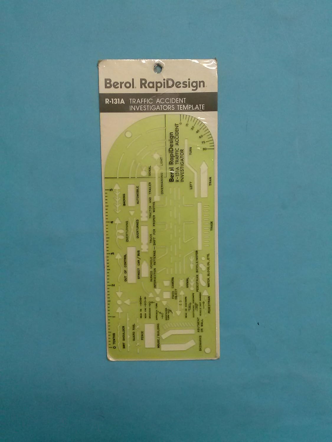 Amazon.com : RAPIDESIGN Berol(R) (R), R-131A, General Traffic Symbols ...