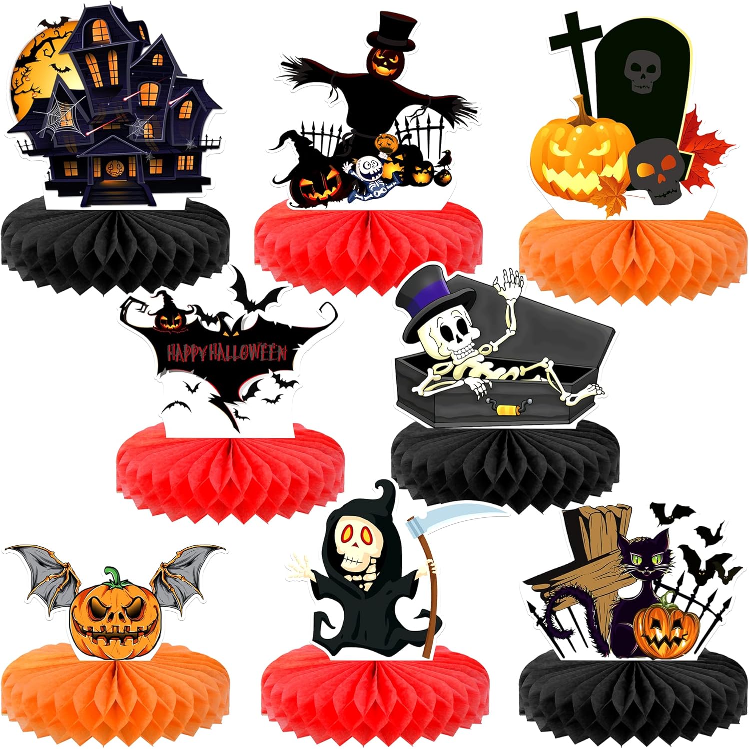 KatchOn, Halloween Centerpieces for Tables – Pack of 10 Bloody Table ...