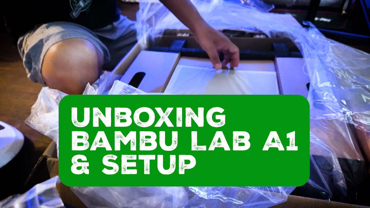 Watch Unboxing Bambu Lab A1 3d Printer and Setup on Amazon Live