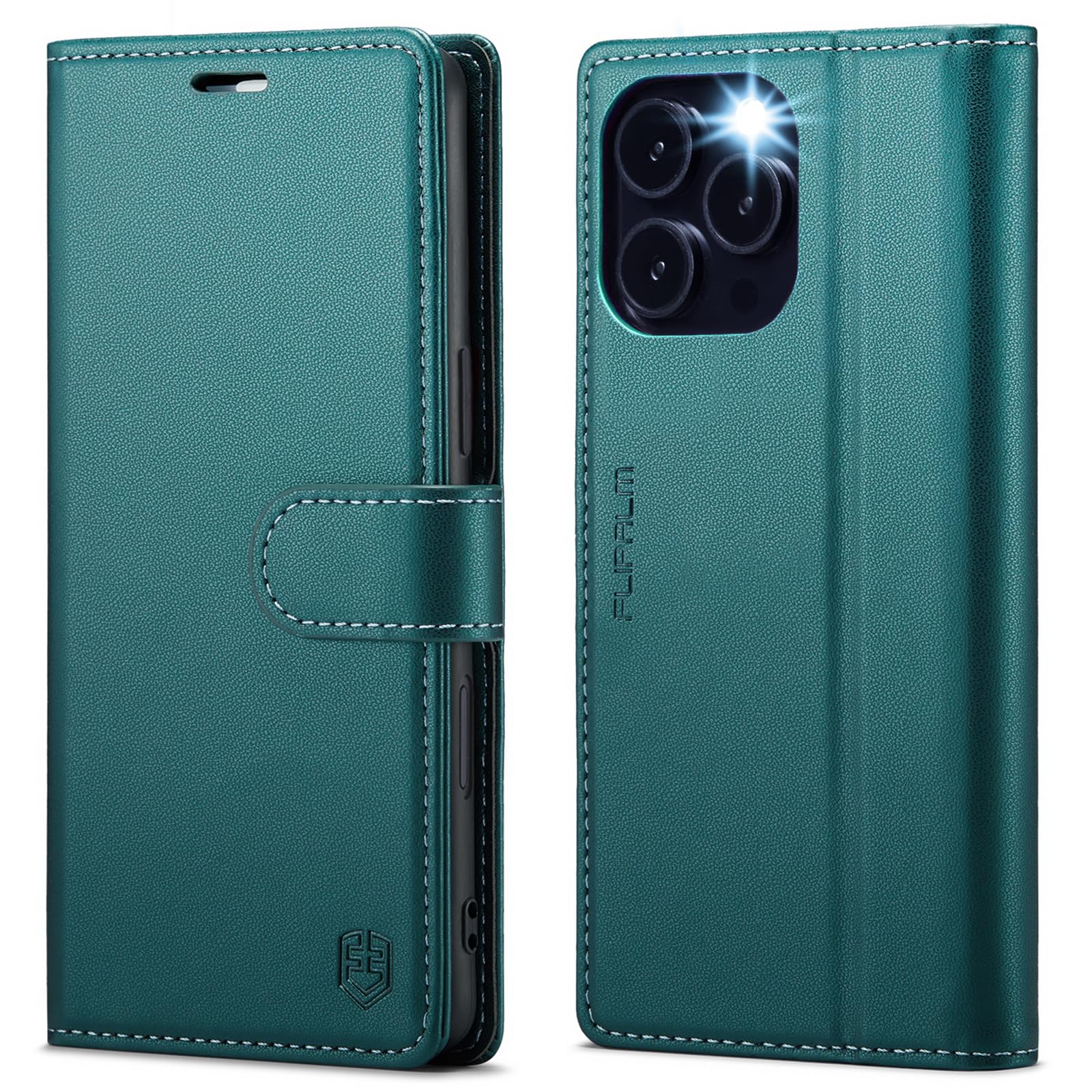 Amazon.com: Compatible with iPhone 16 Pro Max 6.9" Wallet Case with RFID Blocking Credit Card ...