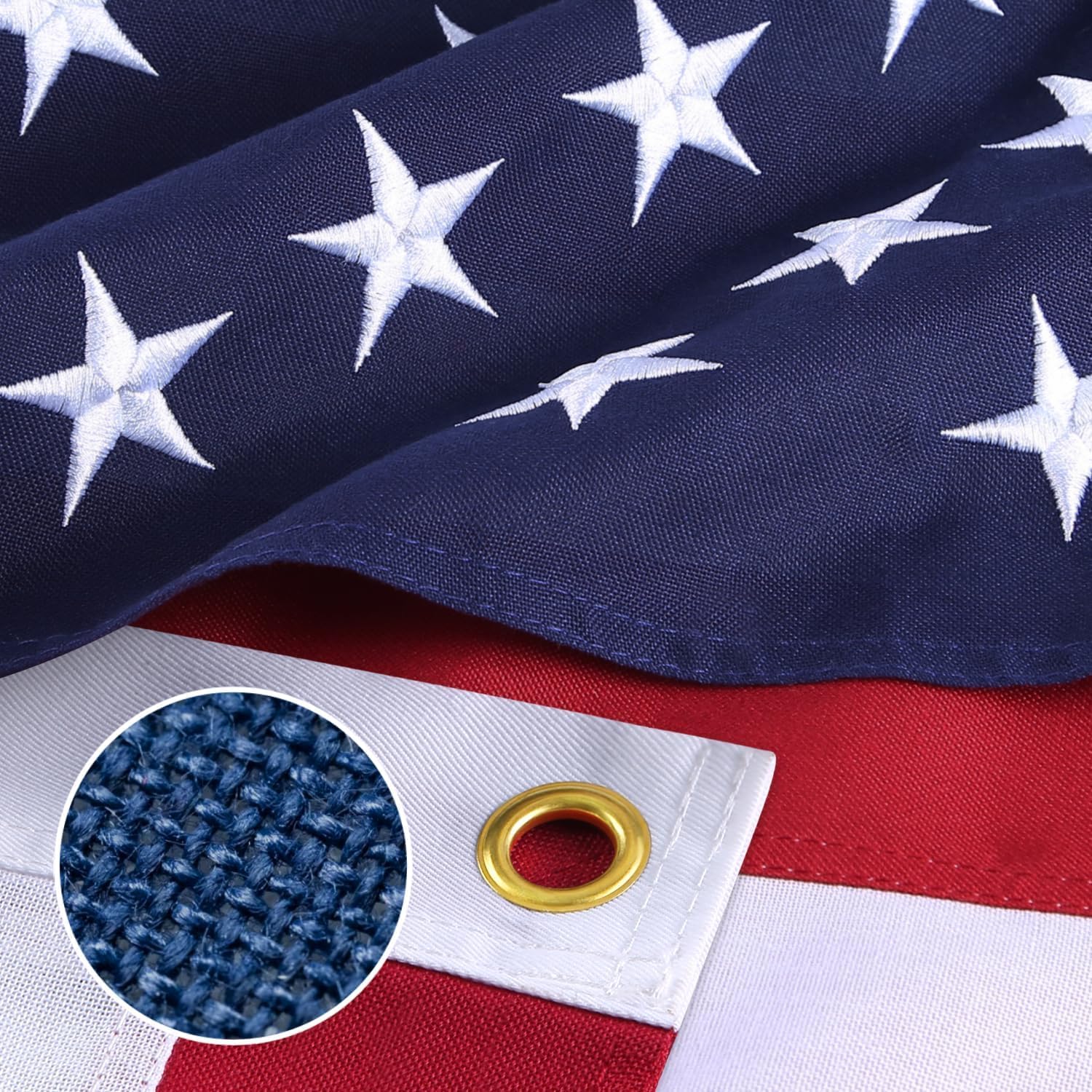 Amazon.com : American Flags for Outside 3 x 5ft, Super Tough Spun ...