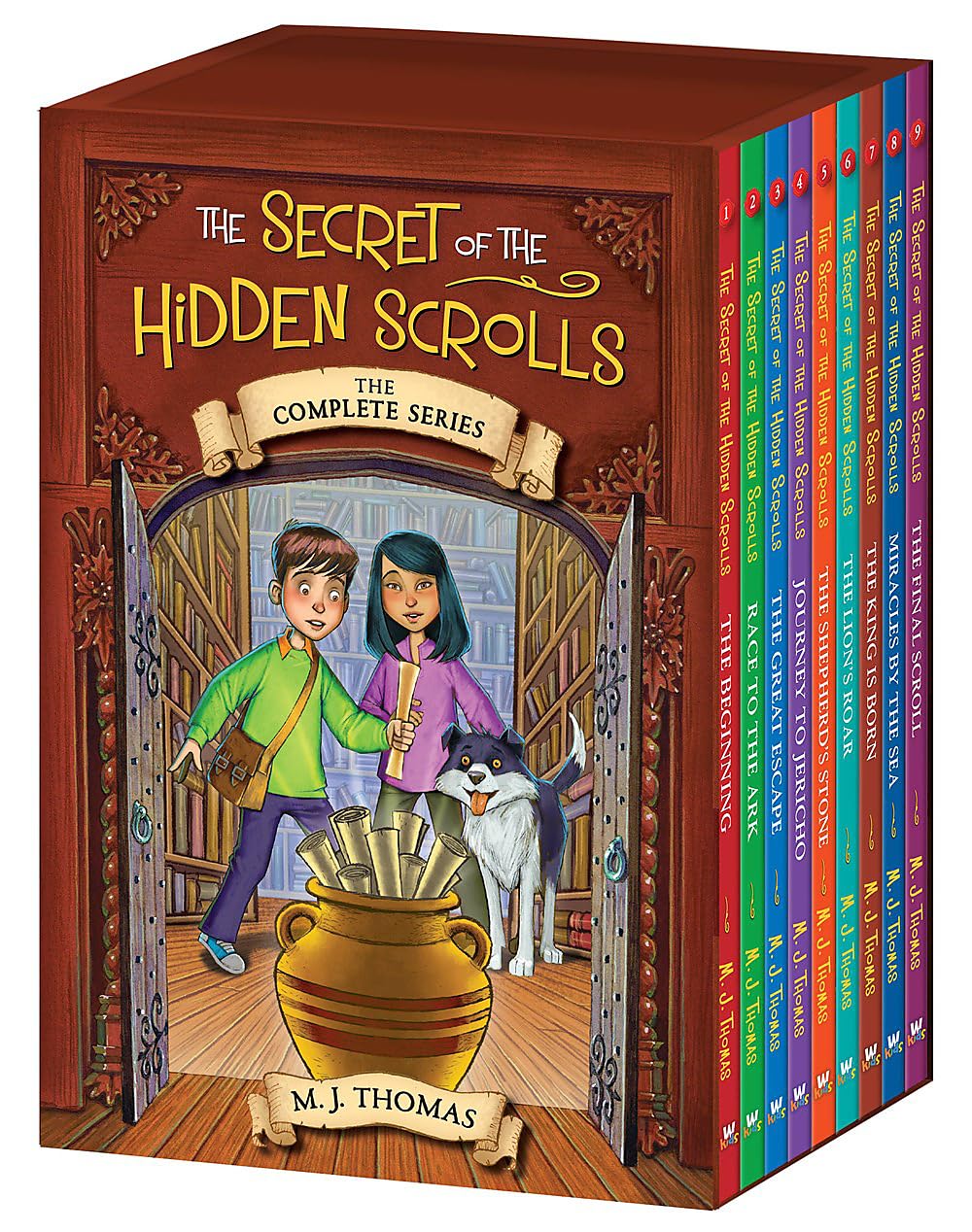 Amazon.com: The Secret of the Hidden Scrolls: The Complete Series: 9781546000426: Thomas, M. J ...
