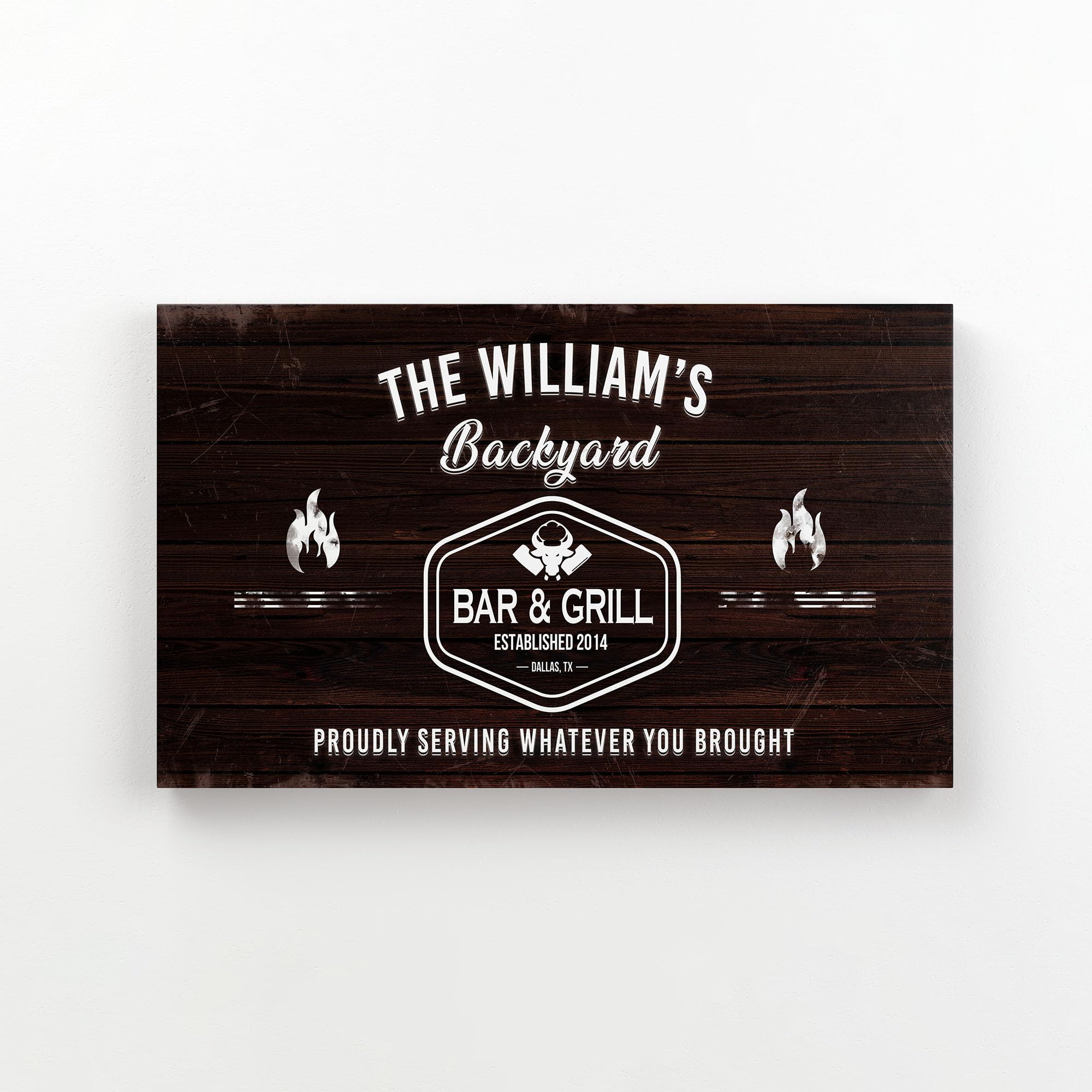 Amazon.com : Awesometik Bar Sign - Personalized Decorative Signage, 24 ...