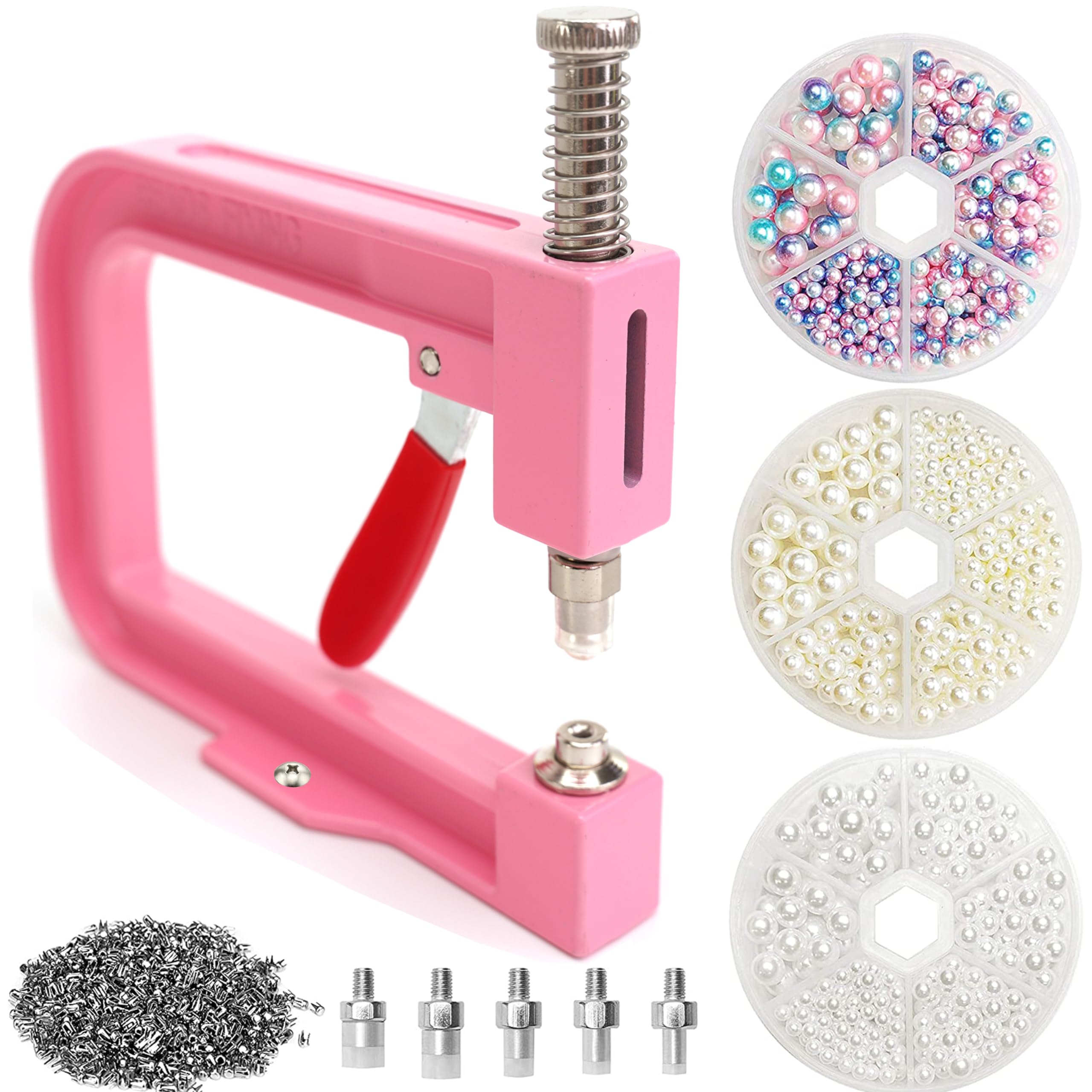 Pearl Setting Machine, DIY Handmade Pearl Setting Machine, Pearl Rivet ...