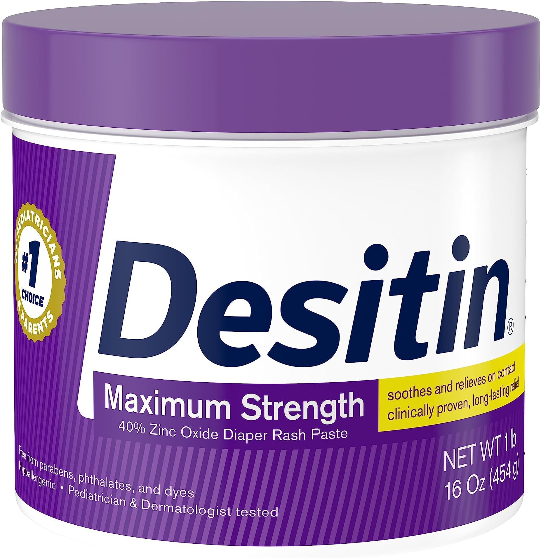 Desitin Diaper Rash Maximum Strength Original Paste By Johnson And ...