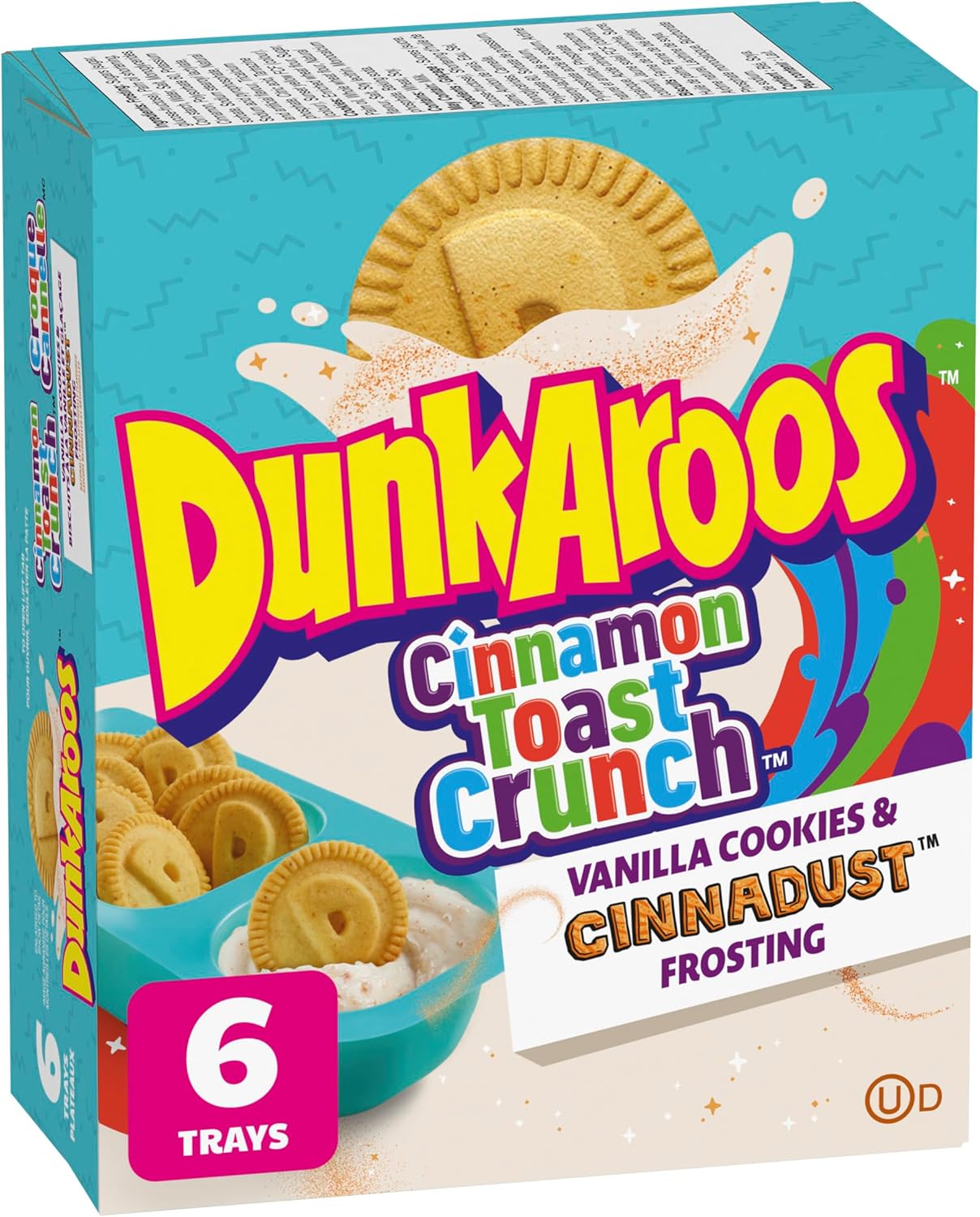 Cinnamon Toast Crunch DunkAroos Vanilla Cookies and Cinnadust Frosting ...