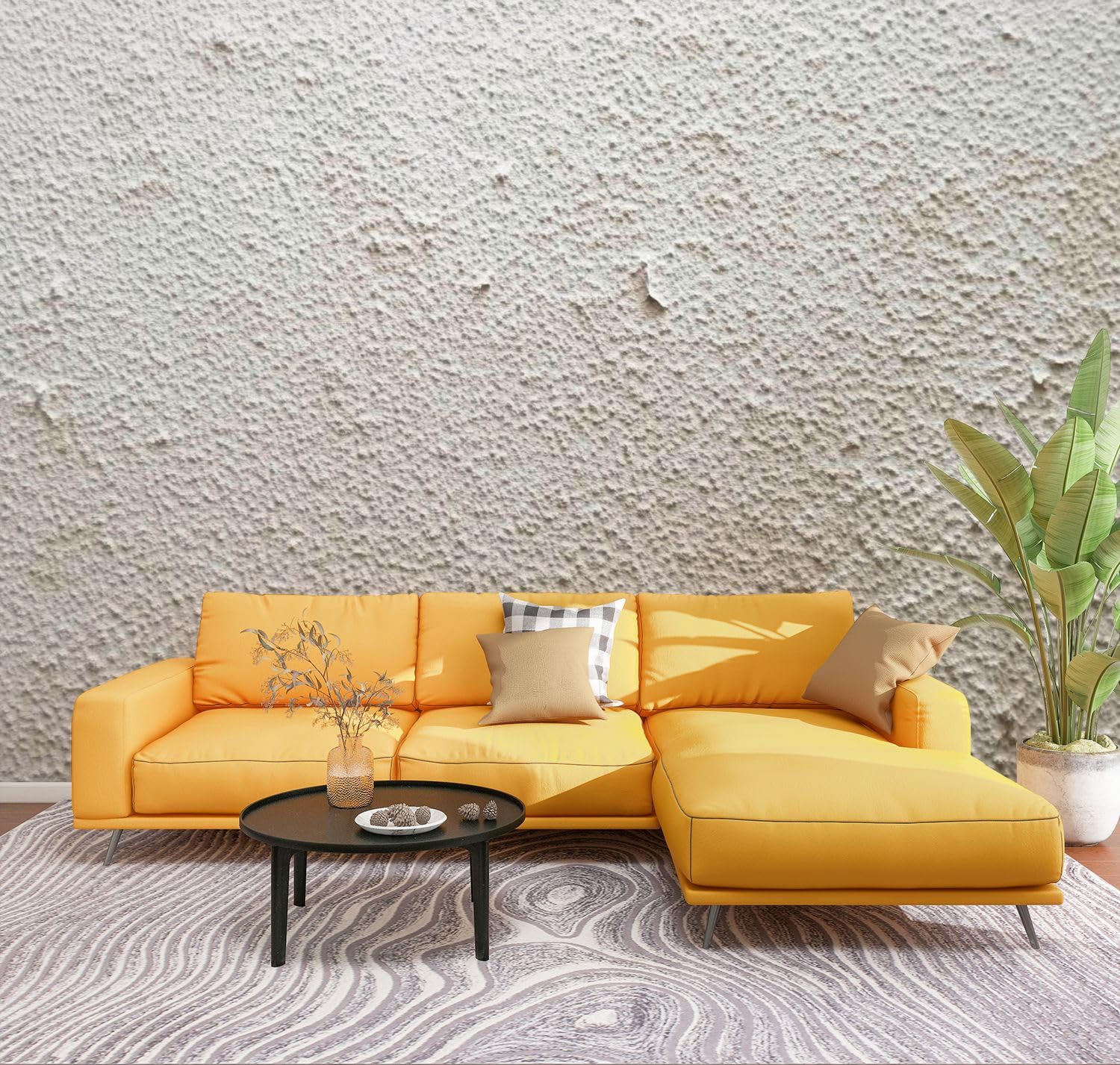 Popcorn Ceiling Wallpaper