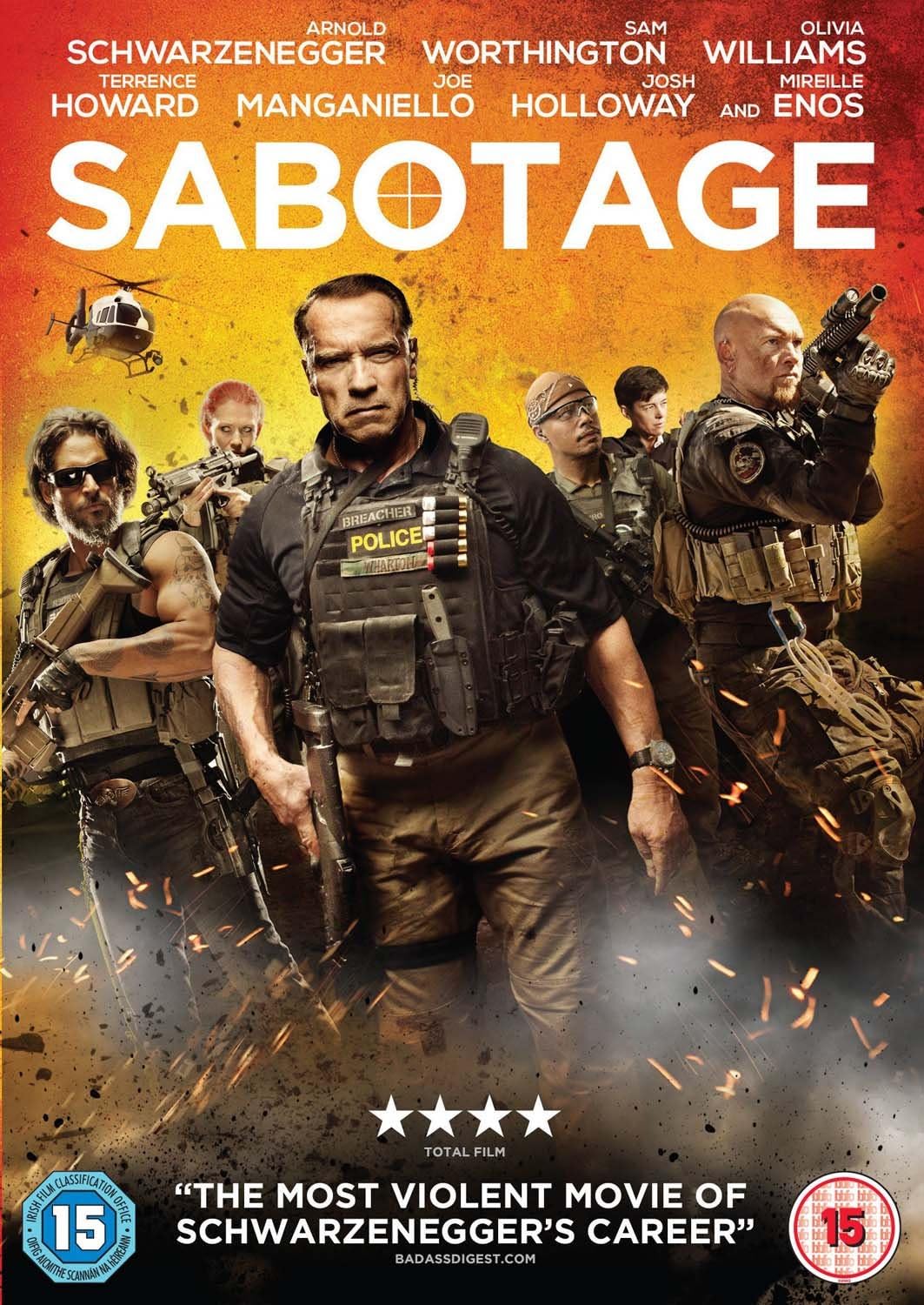 Sabotage [DVD]: Amazon.co.uk: Arnold Schwarzenegger, Sam Worthington ...