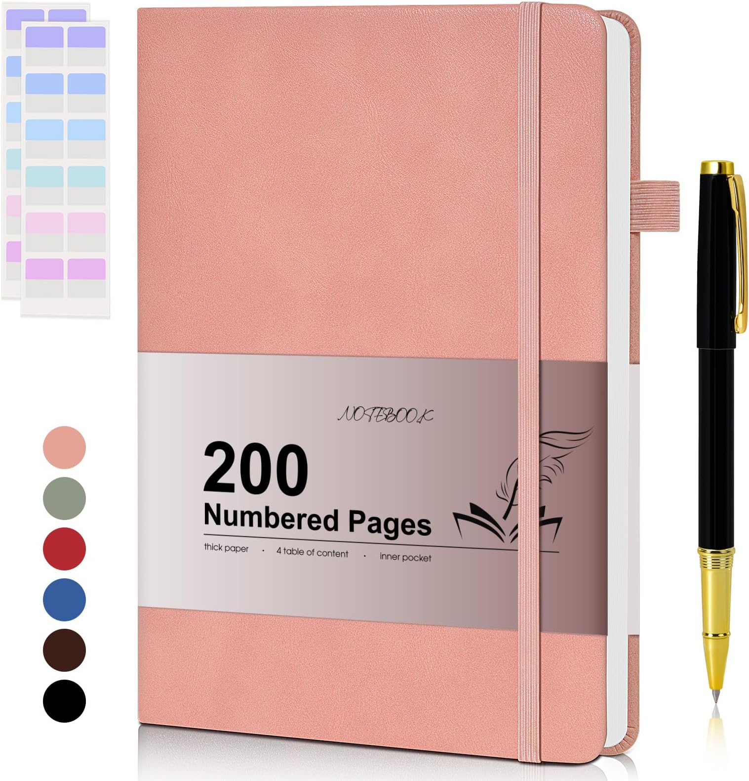 Amazon.com : Lined Journal Notebook For Writing, B5 Numbered College ...