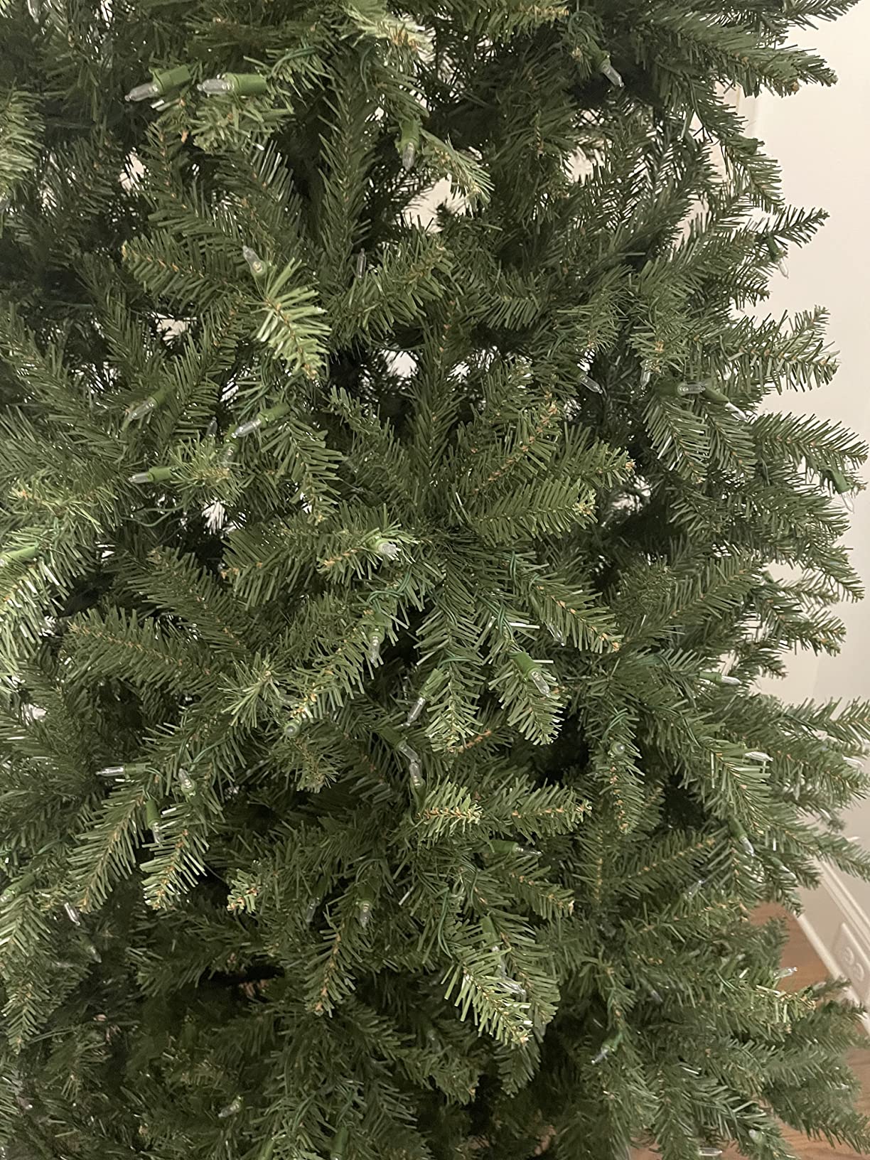 $27/mo - Finance Puleo International 7.5 Foot Pre-Lit Slim Fraser Fir ...