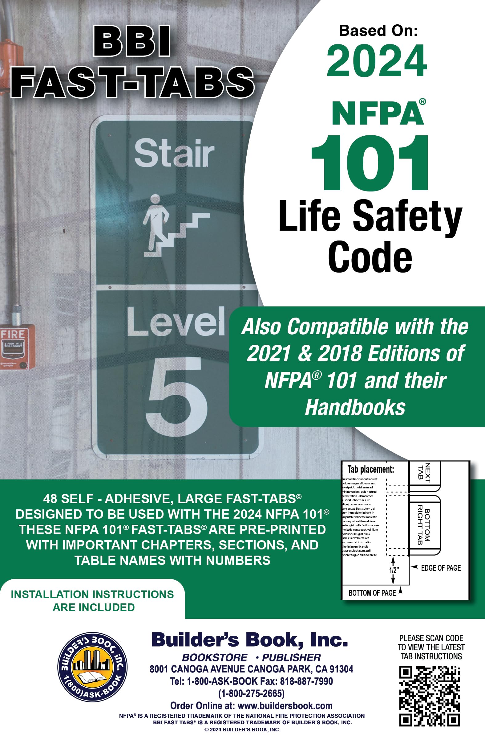 2024 Life Safety Code NFPA 101 Fast-Tabs: Mary Jorgensen, Yenny Sanchez ...